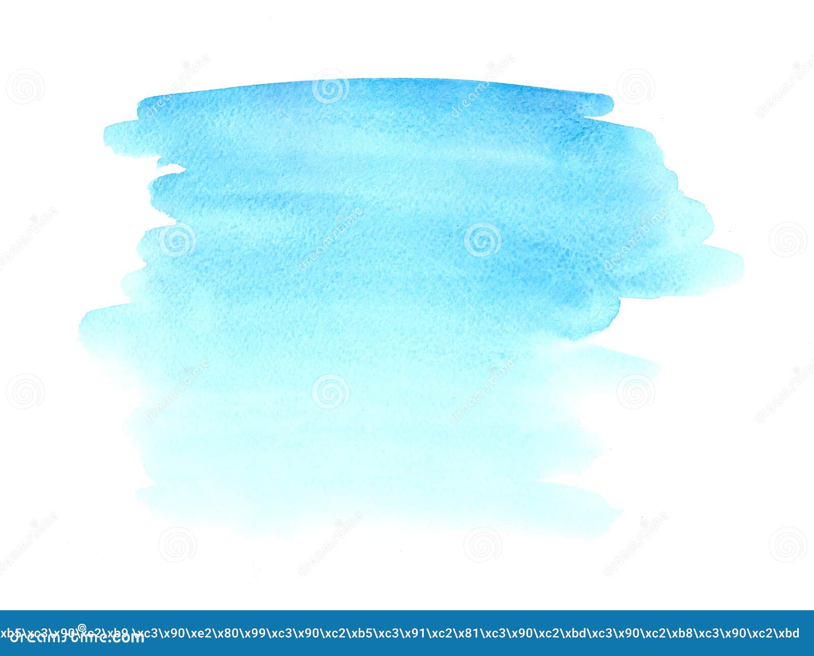 Mancha De Color Azul Sobre Textura De Papel Foto de archivo - Imagen de ...