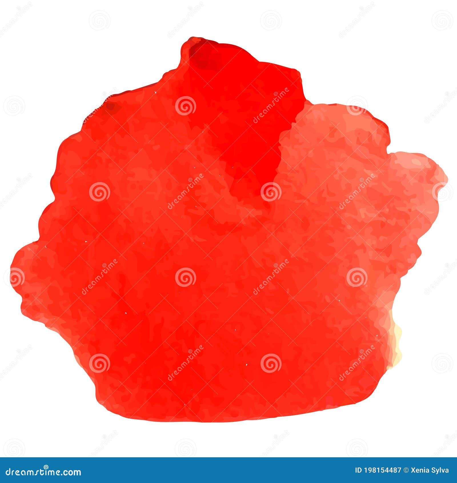 Mancha de color rojo ilustración del vector. Ilustración de color ...