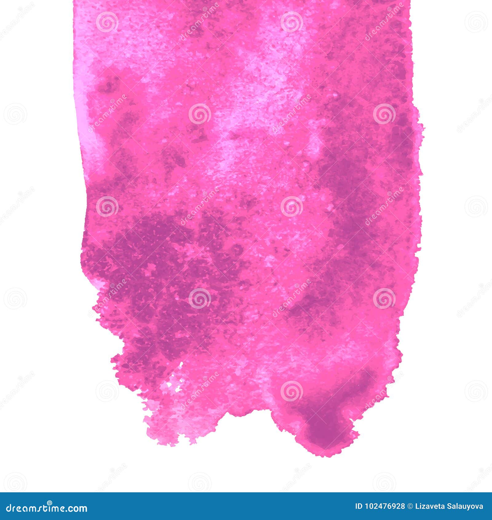 Mancha Rosada De La Acuarela Ilustración del Vector - Ilustración de ...