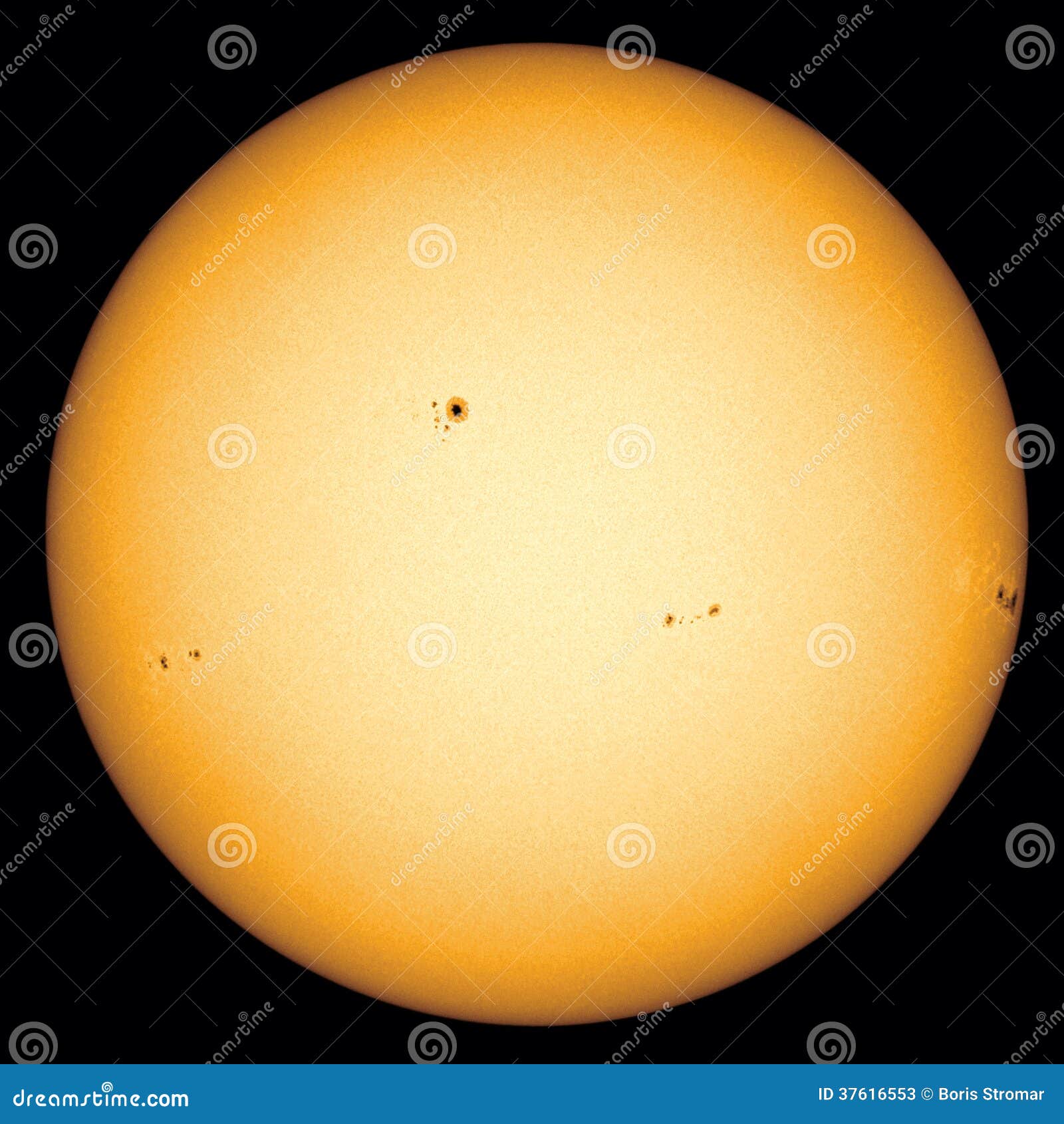 Manchas solares imagen de archivo. Imagen de penumbra - 37616553