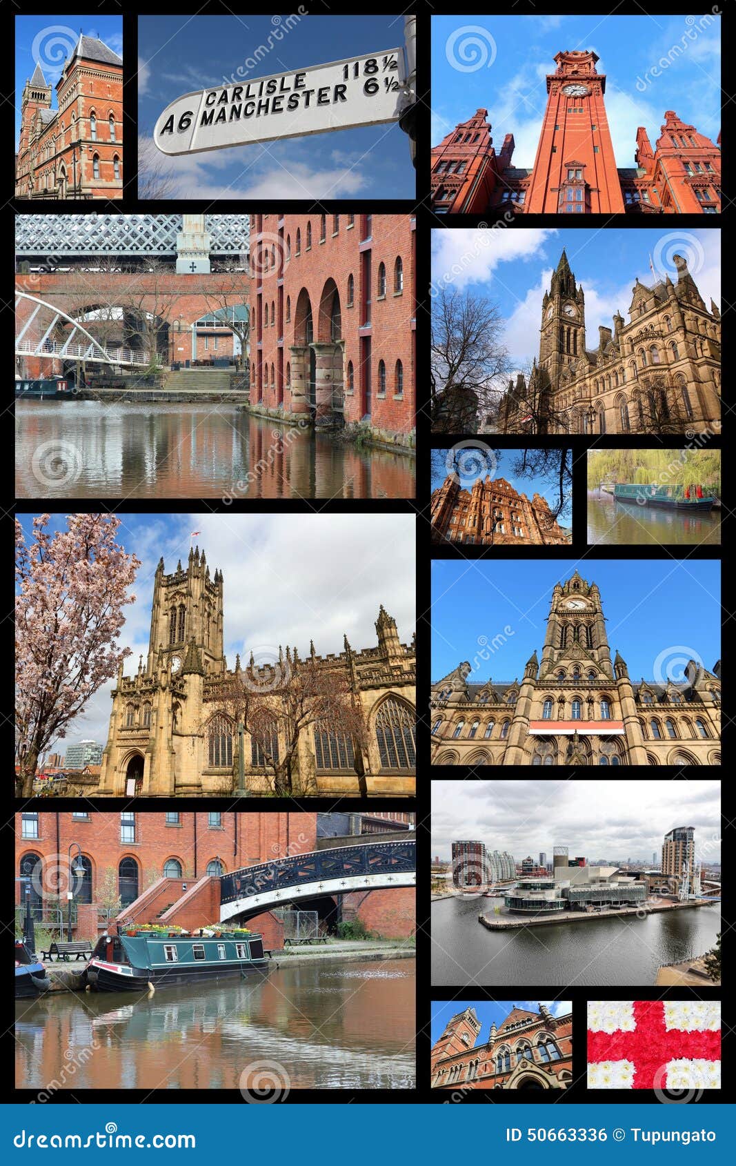 Manchester foto de archivo. Imagen de cuadro, unido, europa - 50663336