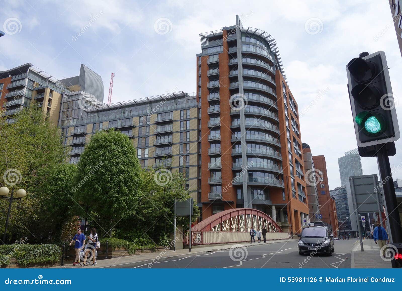 Manchester buildings editorial photo. Image of build - 53981126