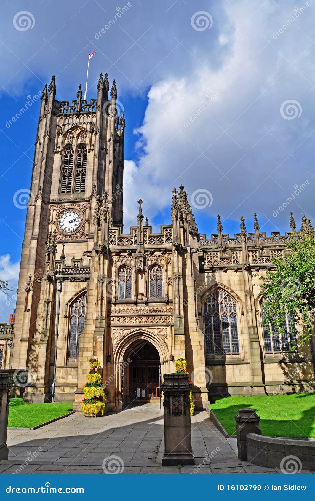 Manchester cathedral stock image. Image of historical - 16102799