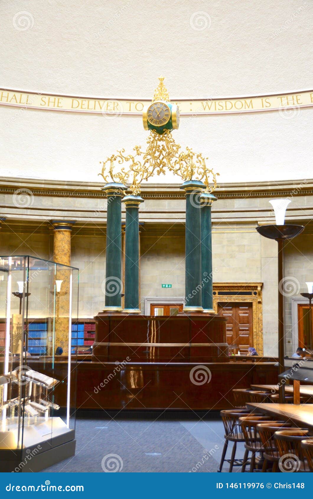 Manchester central library editorial photo. Image of inside - 146119976