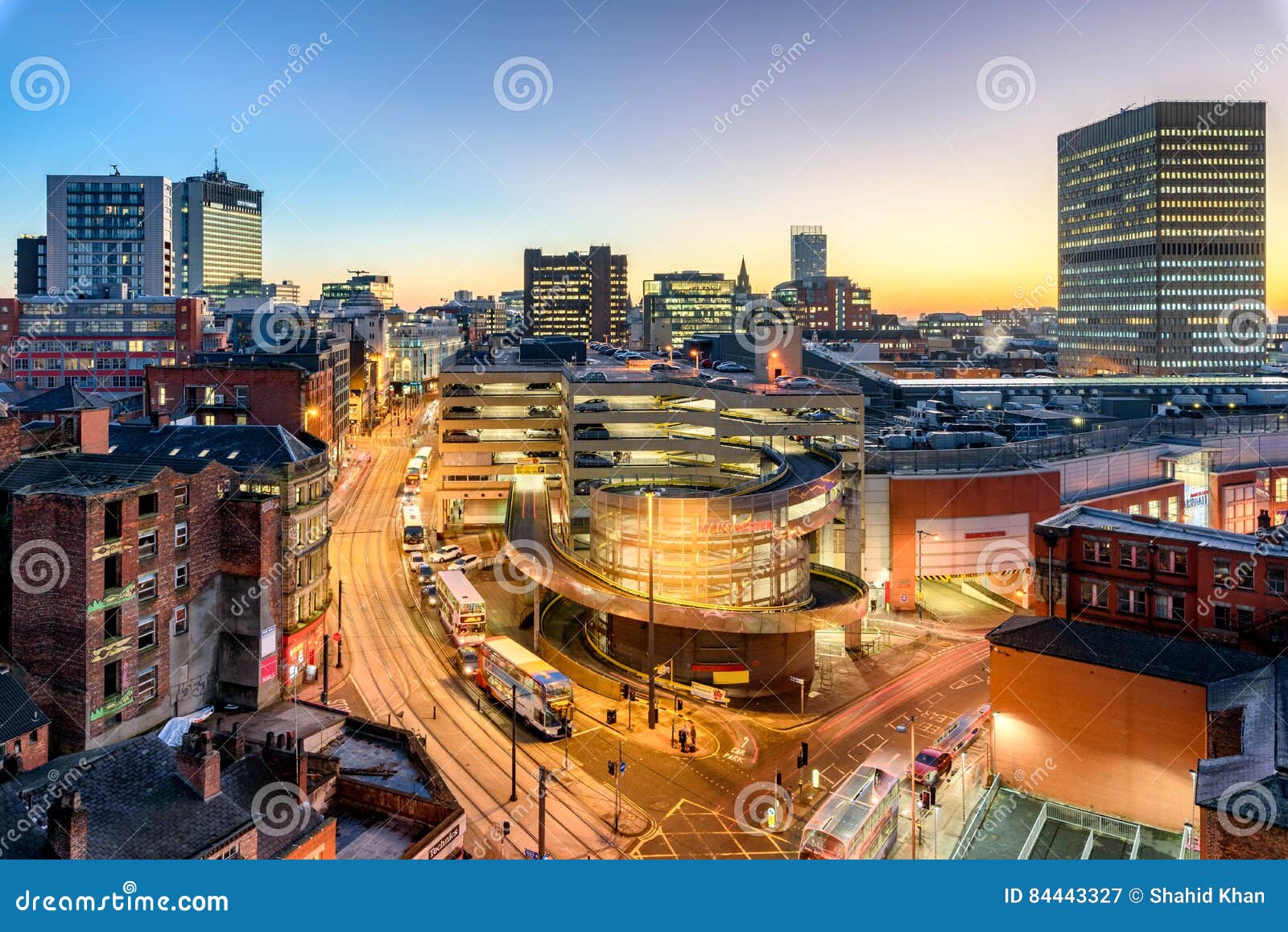 Manchester England redaktionelles stockfotografie. Bild von städtisch ...