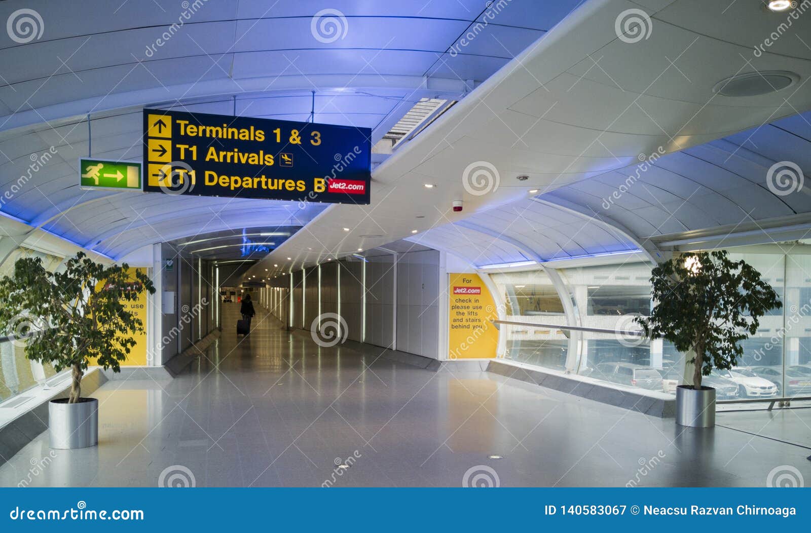 Inside the Modern Terminal of Manchester Airport June 05, 2018 in ...