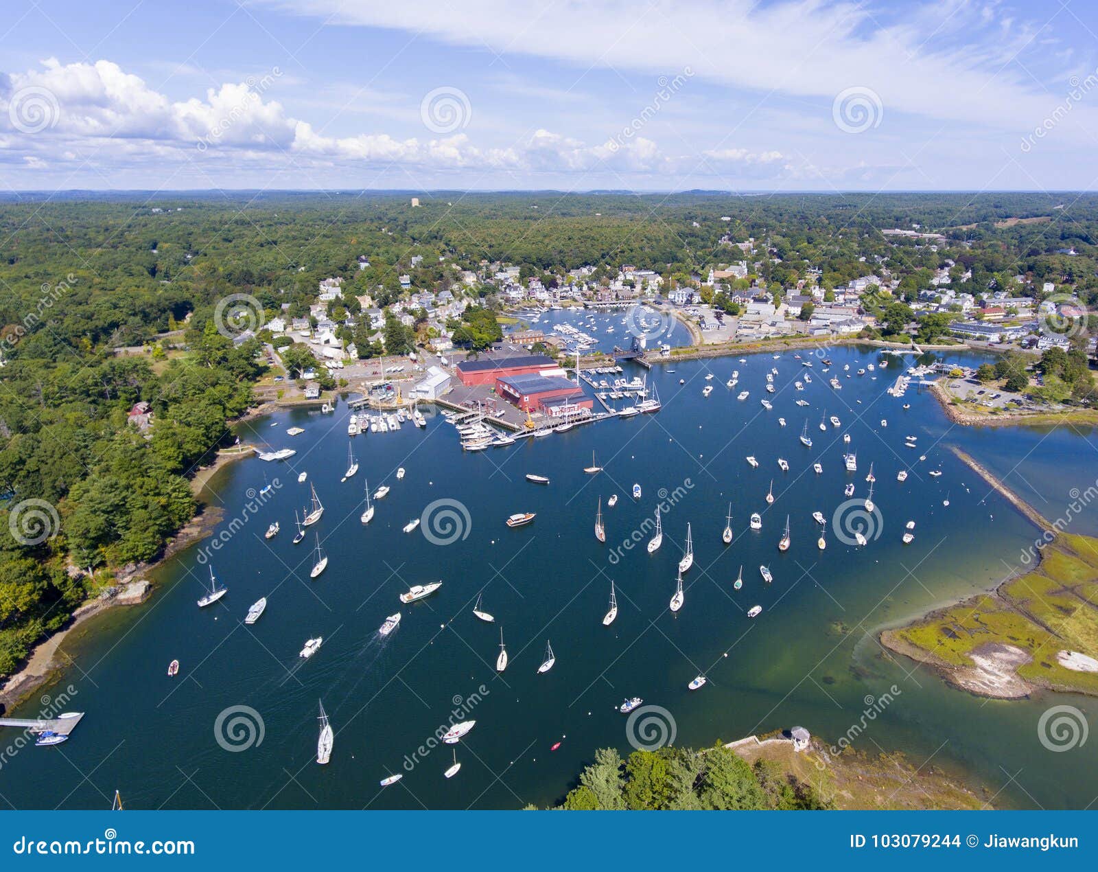 Manchester-por--mar, Cabo Ann, Massachusetts, EUA Foto de Stock ...