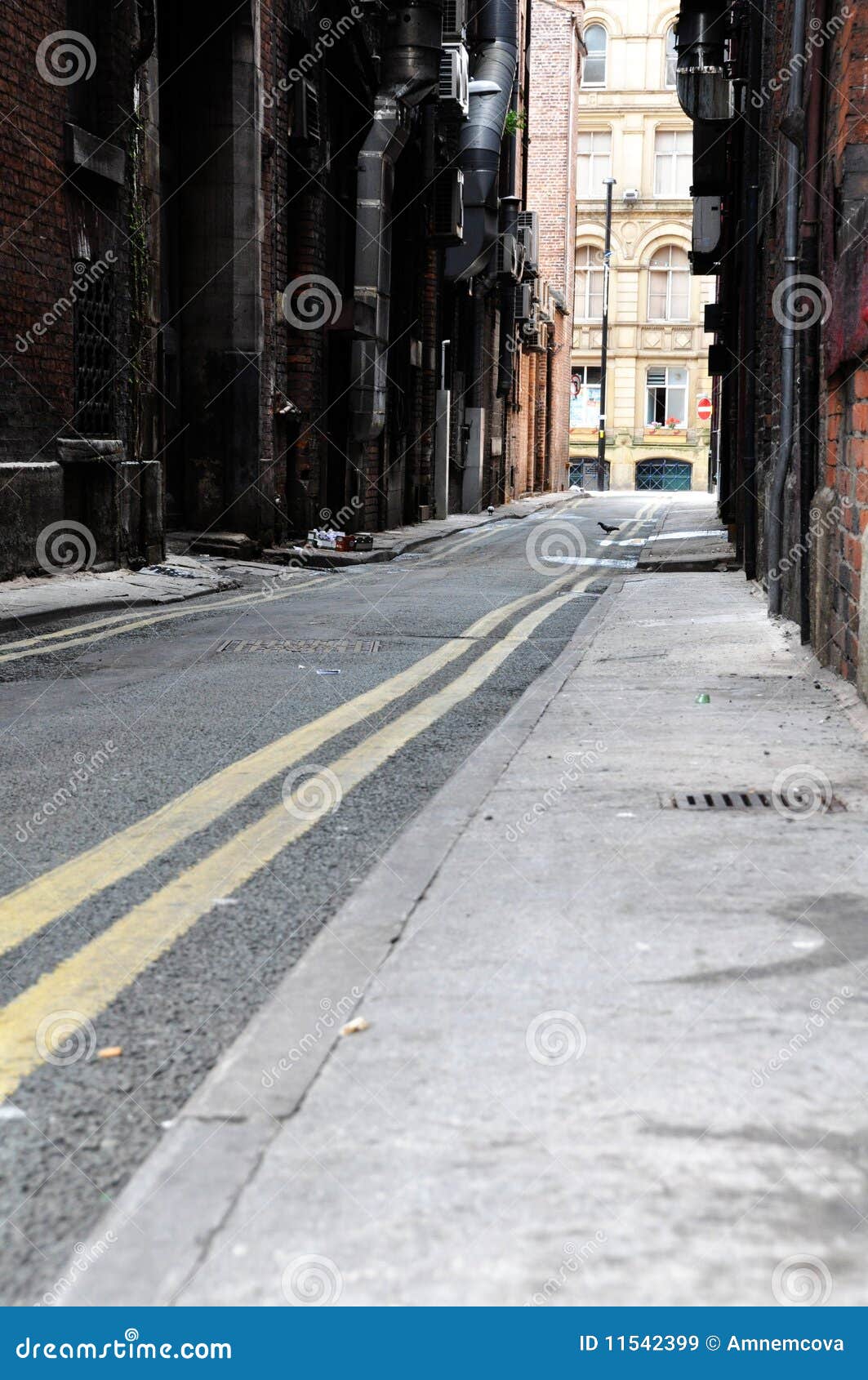Manchester street stock image. Image of buildings, north - 11542399