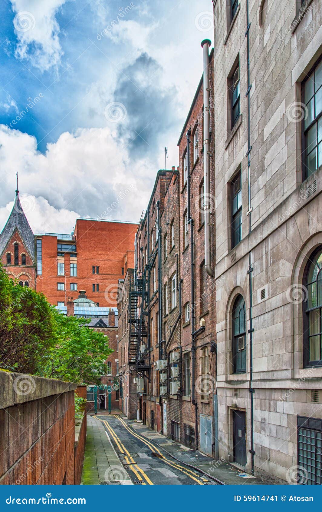 Manchester stock image. Image of north, pedestrian, city - 59614741