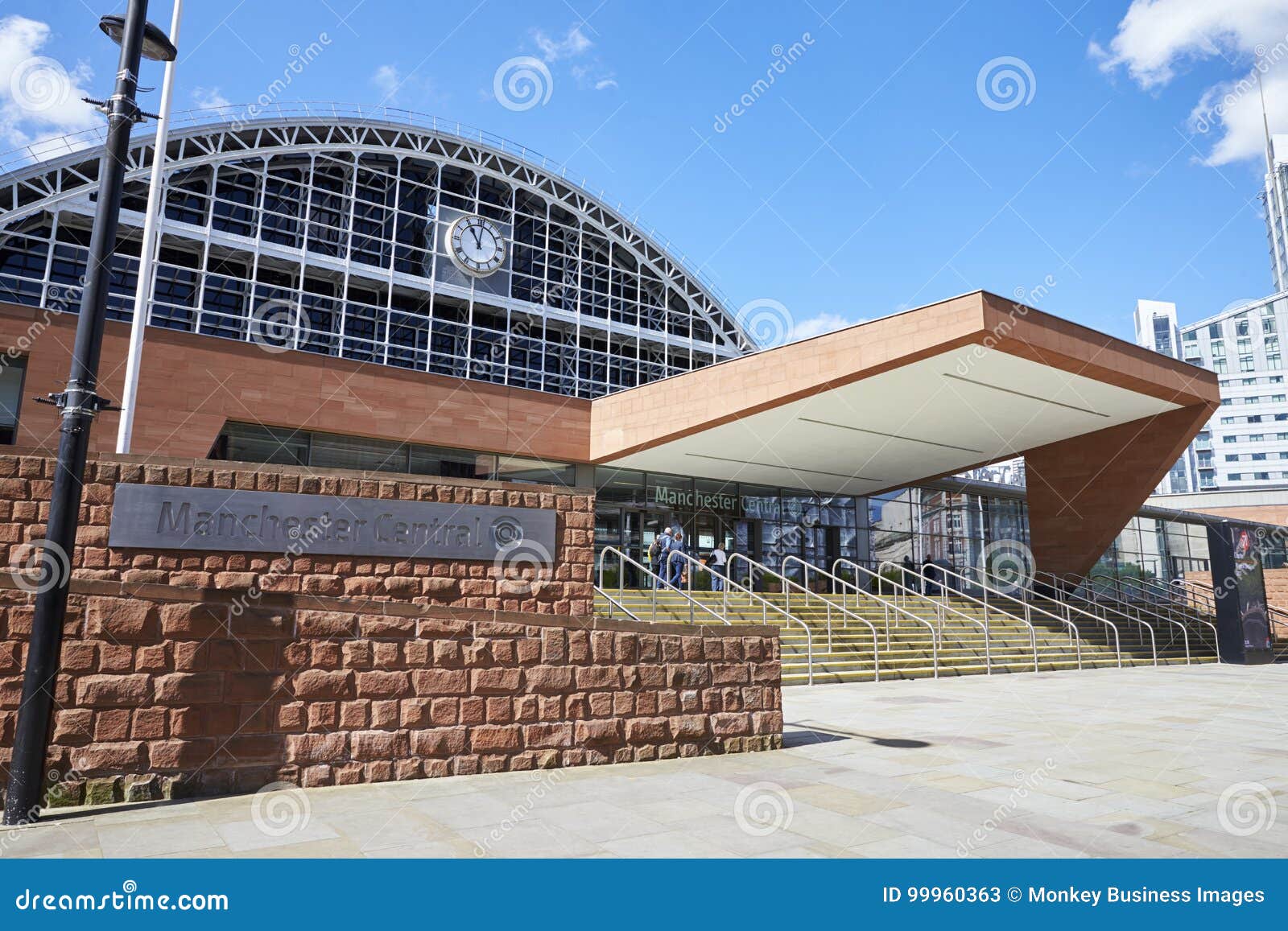 Manchester, UK - 4 May 2017: Exterior of the Manchester Central ...