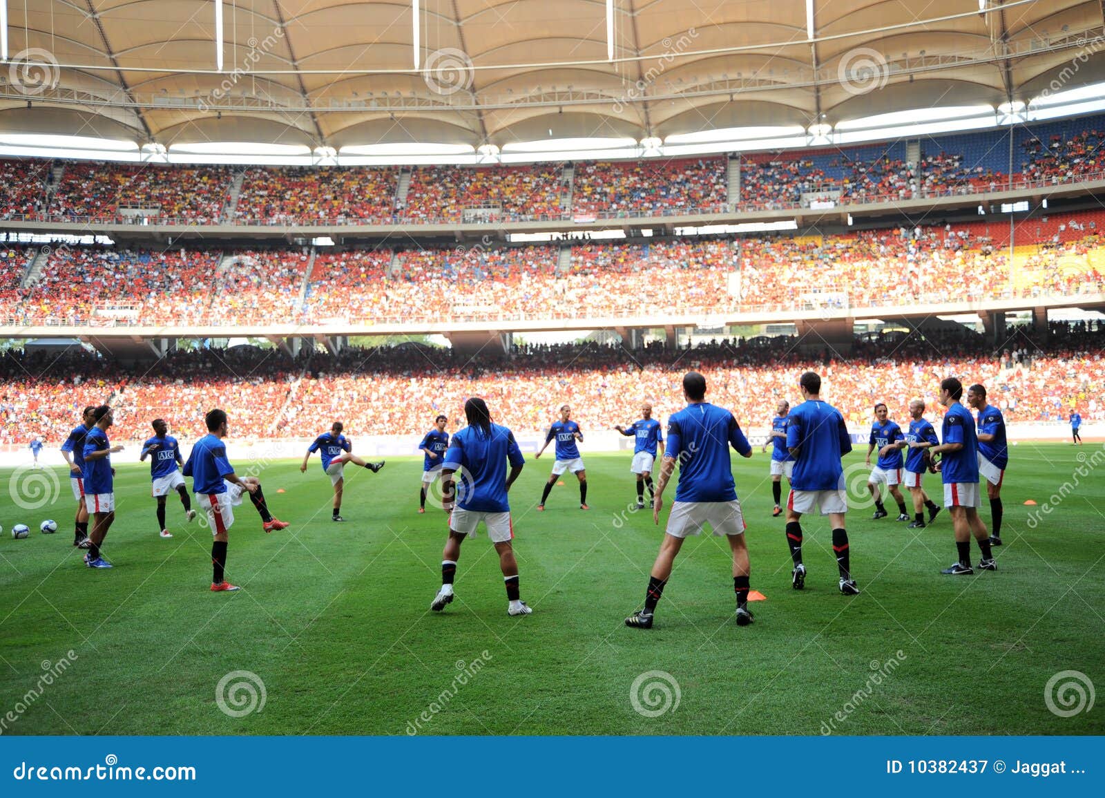 Manchester United Asia Tour 2009 Editorial Photography - Image of goal ...