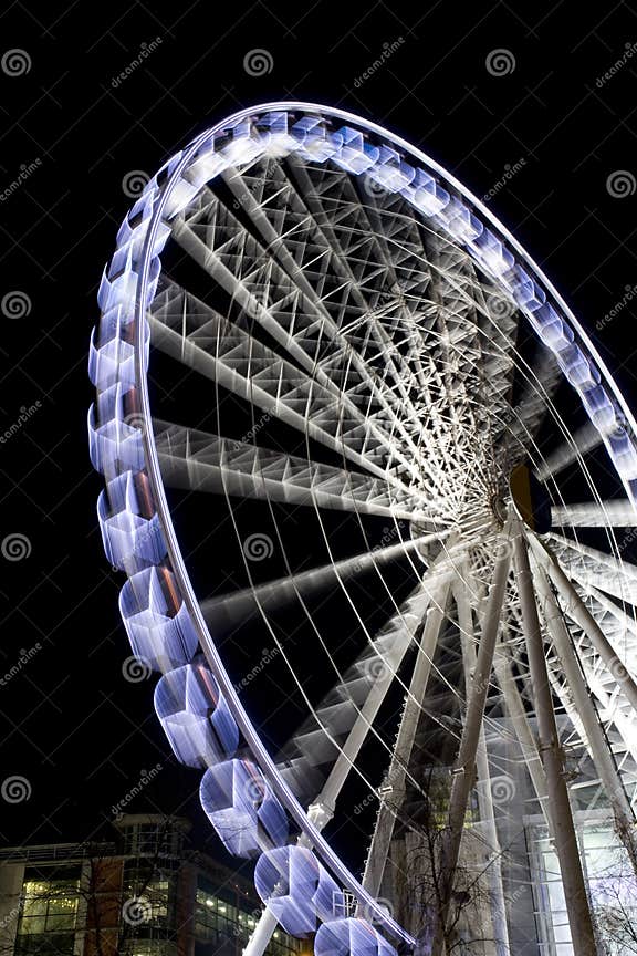 Manchester wheel 2 stock photo. Image of city, wheel, large - 5023592