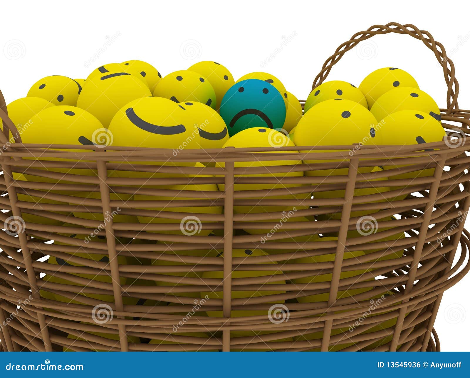 Mand met smileys stock illustratie. Illustration of gebied - 13545936