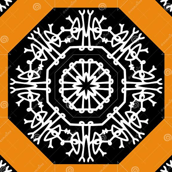 Mandala stock de ilustración. Ilustración de repetidor - 1327547