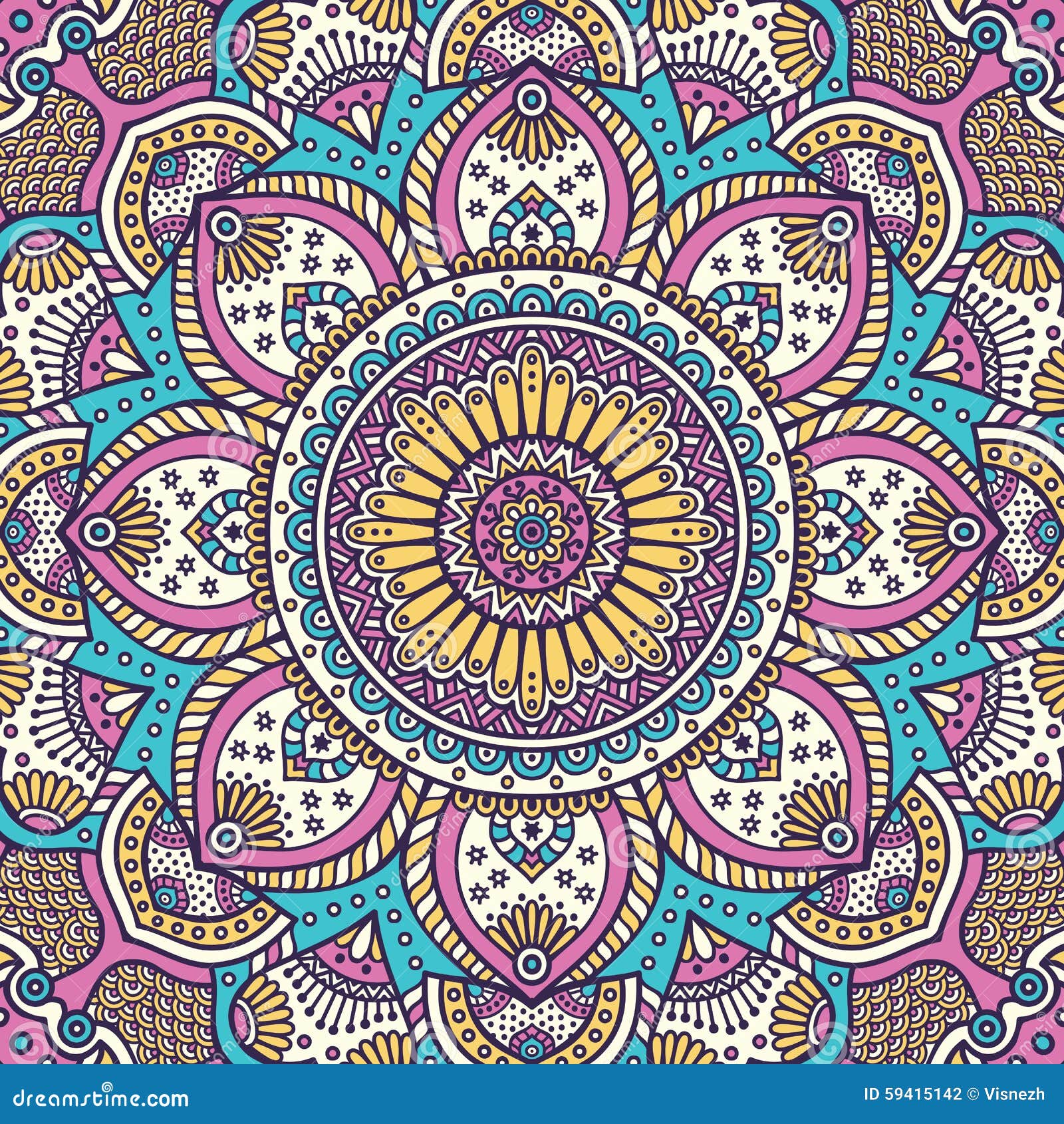 Mandala vektor abbildung. Illustration von feld, geschenk - 59415142 Mandala vektor abbildung. Illustration von feld, geschenk - 59415142