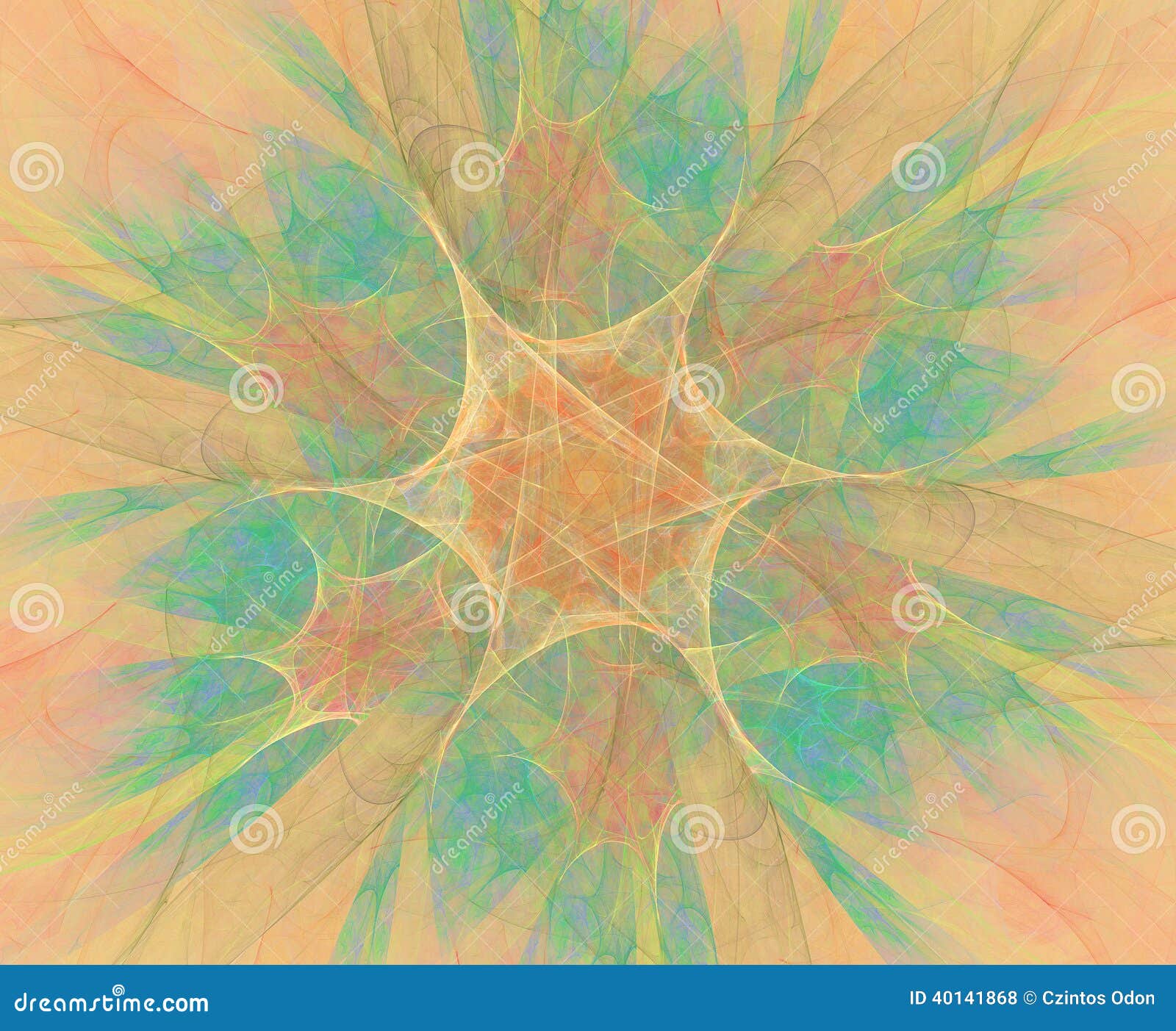 Mandala abstract forms stock illustration. Illustration of circle ...