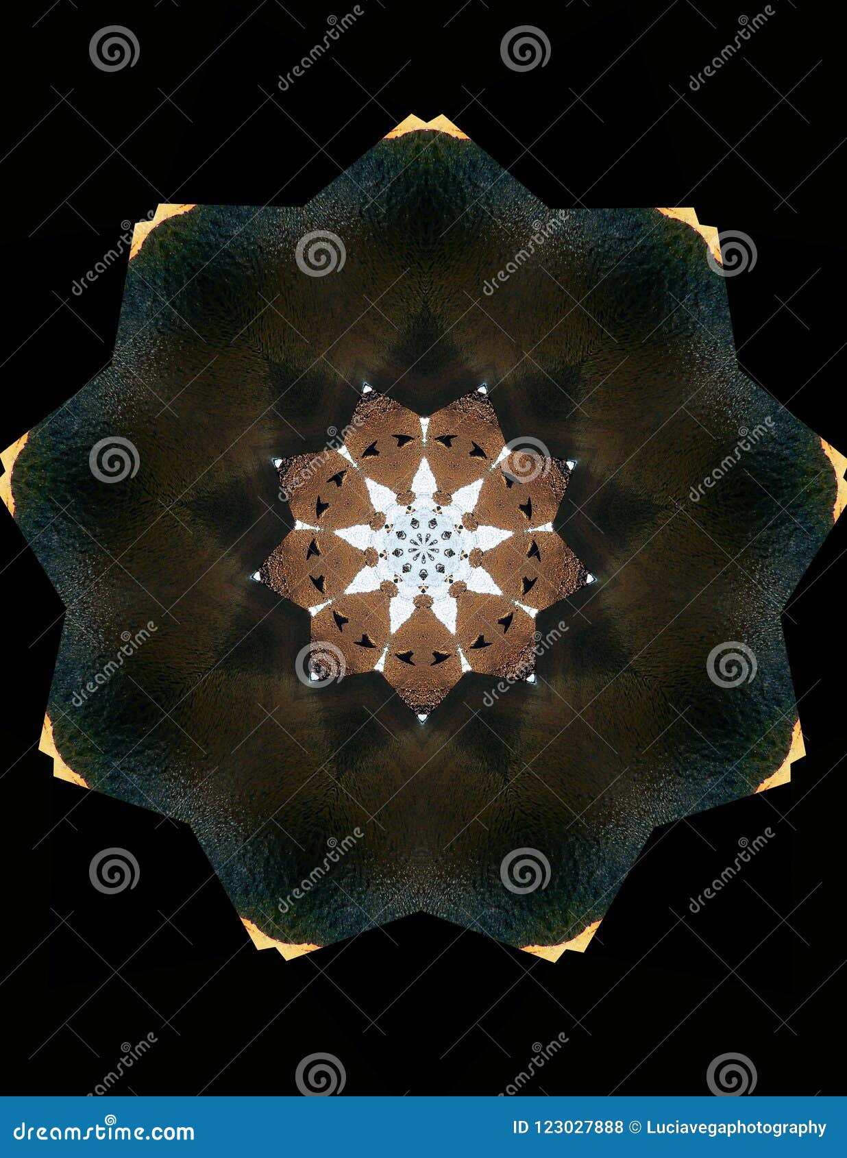 Dark and Light Mandala Texture Design Stock Photo - Image of white ...