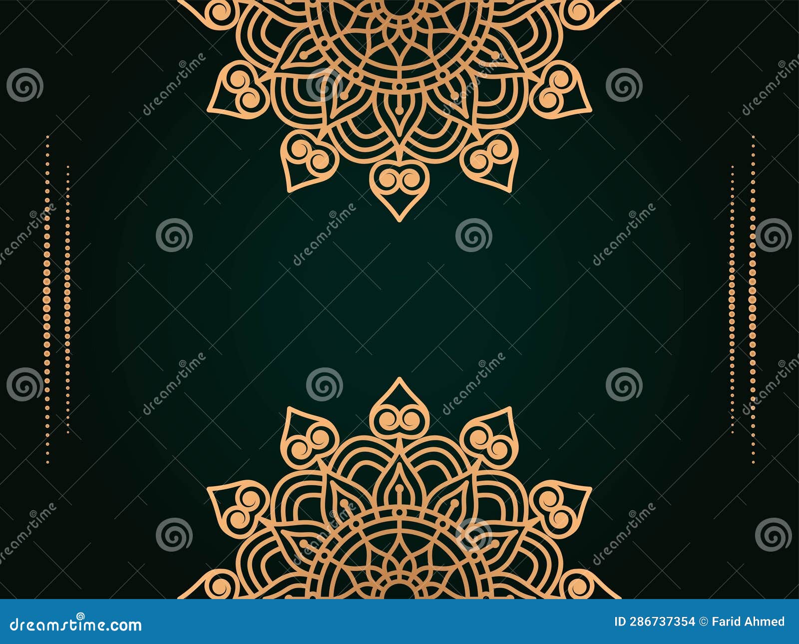 Mandala Design for Paper Cutting and Background Stock Illustration ...