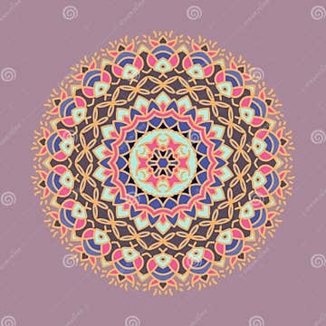 Mandala stock vector. Illustration of paganism, flower - 57299342