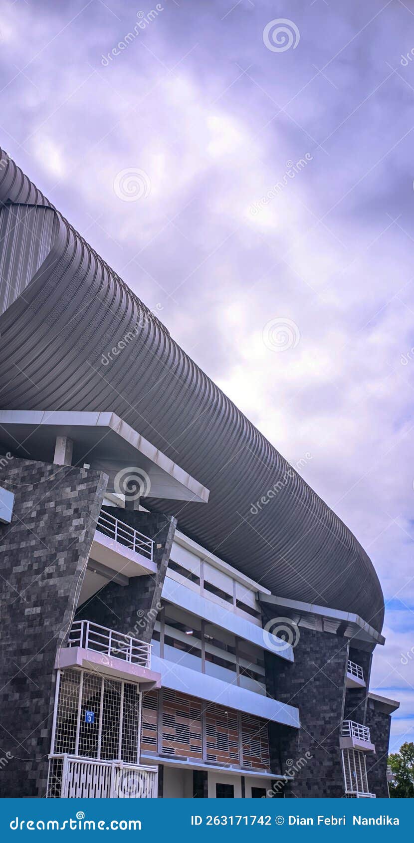 Mandala krida stadium stock photo. Image of side, west - 263171742