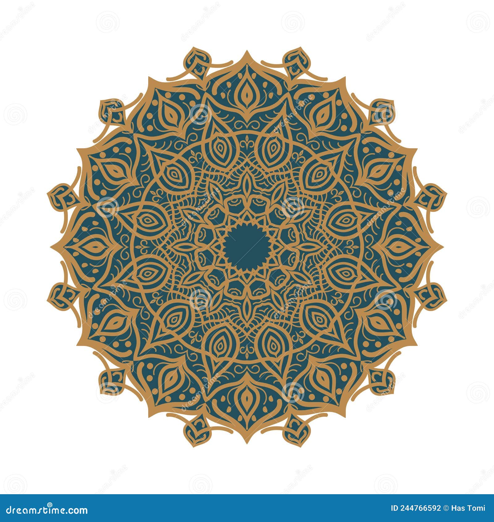Mandala Logo Art Symbol Icon Vector Stock Vector - Illustration of ...