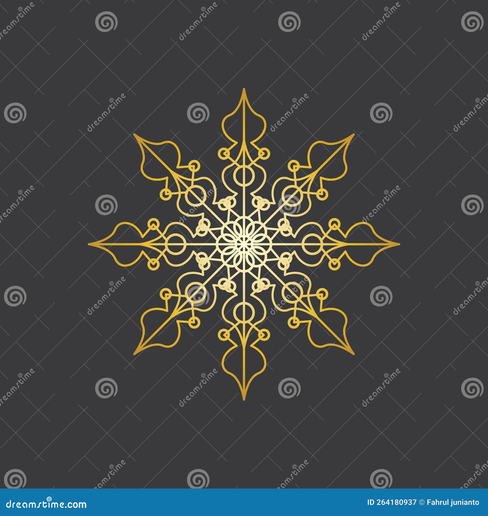 Mandala Logo Design Vector Illustration Stock Illustration ...