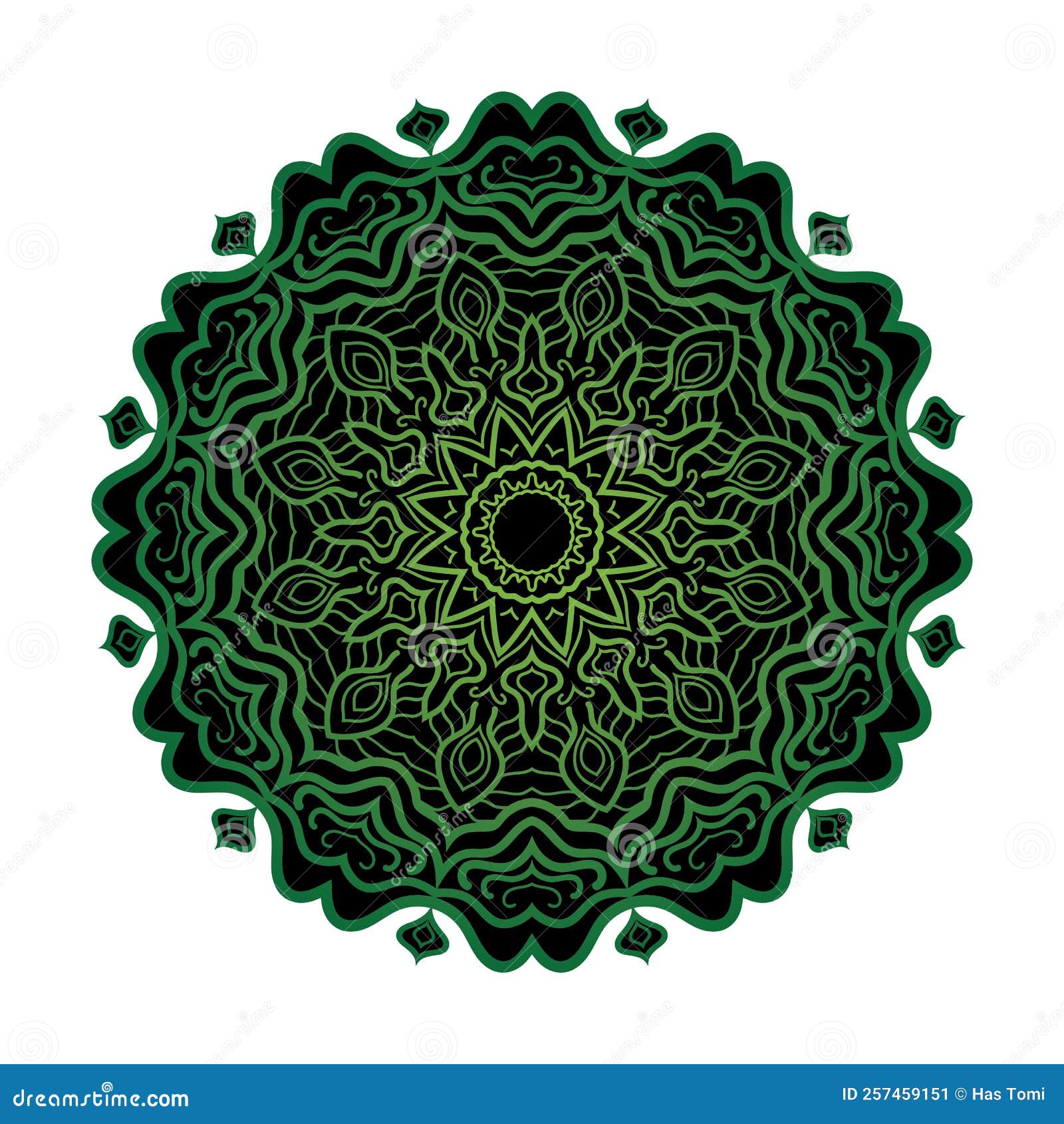 Mandala Logo Design Vector Template Stock Vector - Illustration of ...