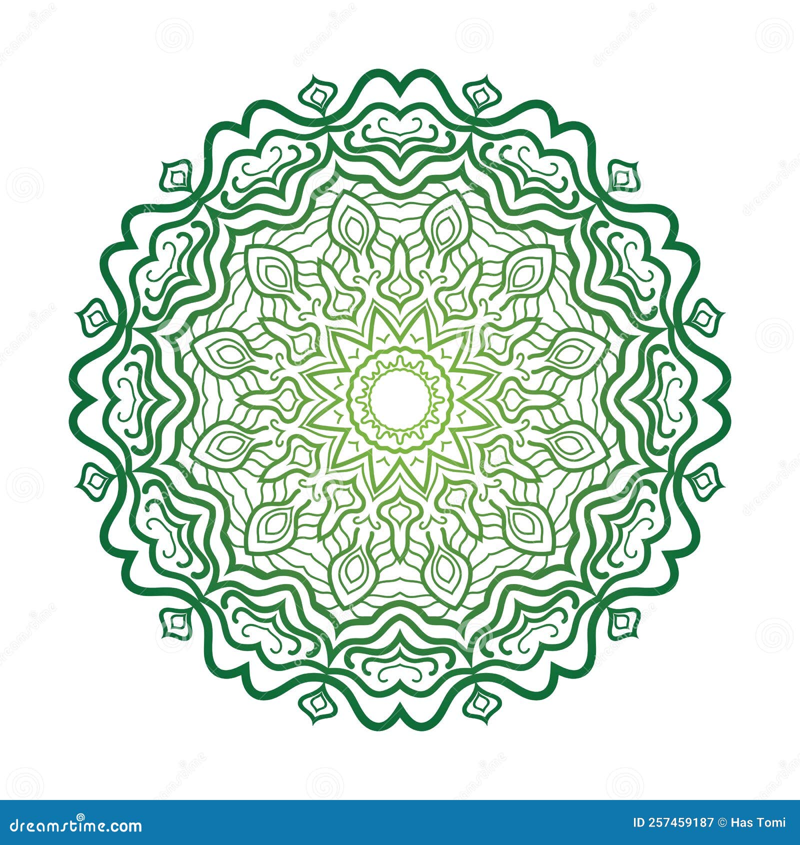 Mandala Logo Design Vector Template Stock Vector - Illustration of ...