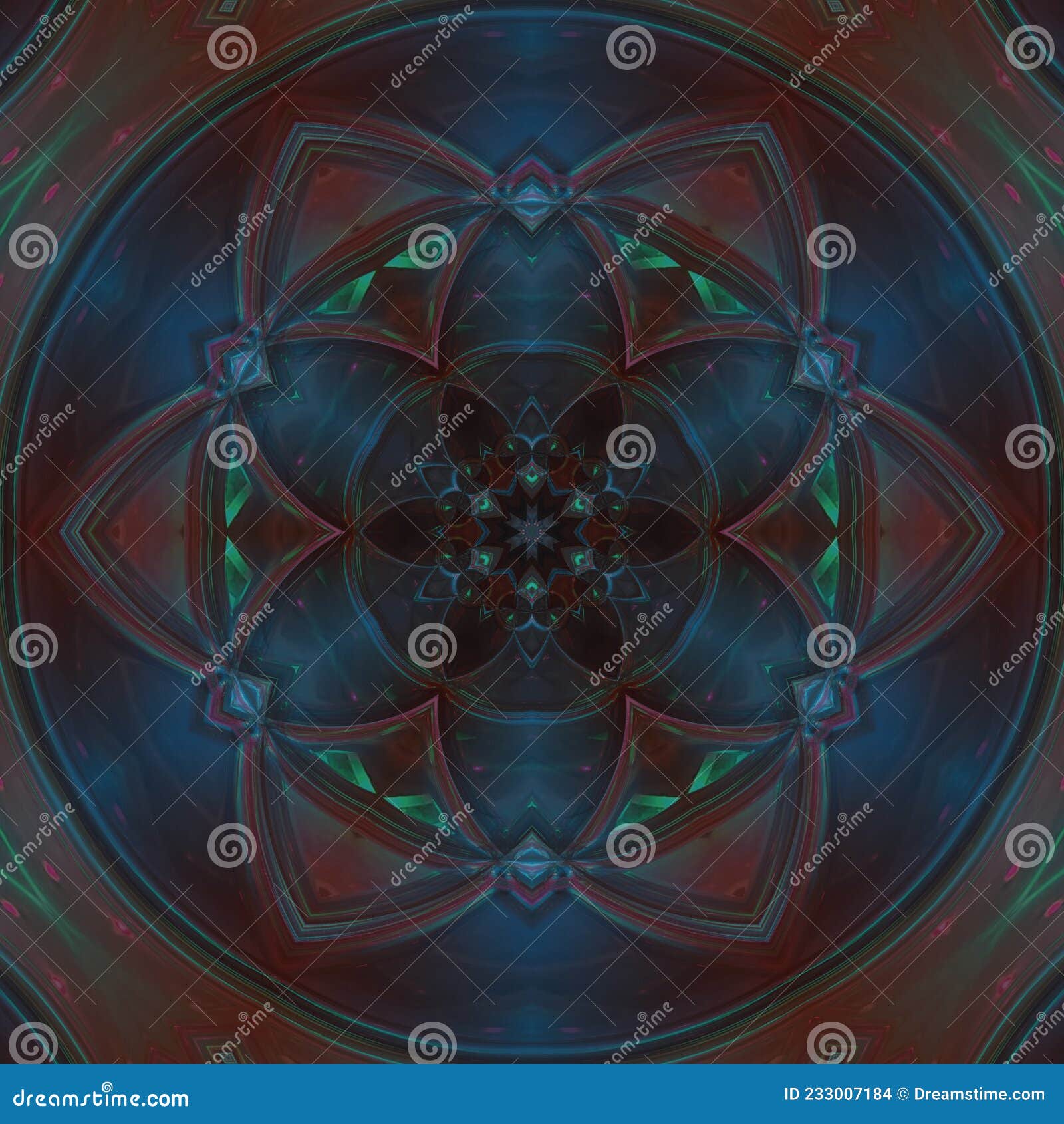 Mandala Magic Design Royalty-Free Stock Photography | CartoonDealer.com ...