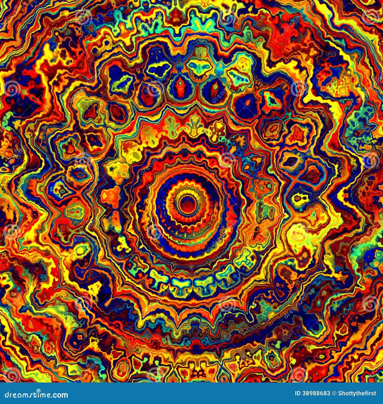 Mandala Pattern stock image. Image of backdrop, abstract - 38988683