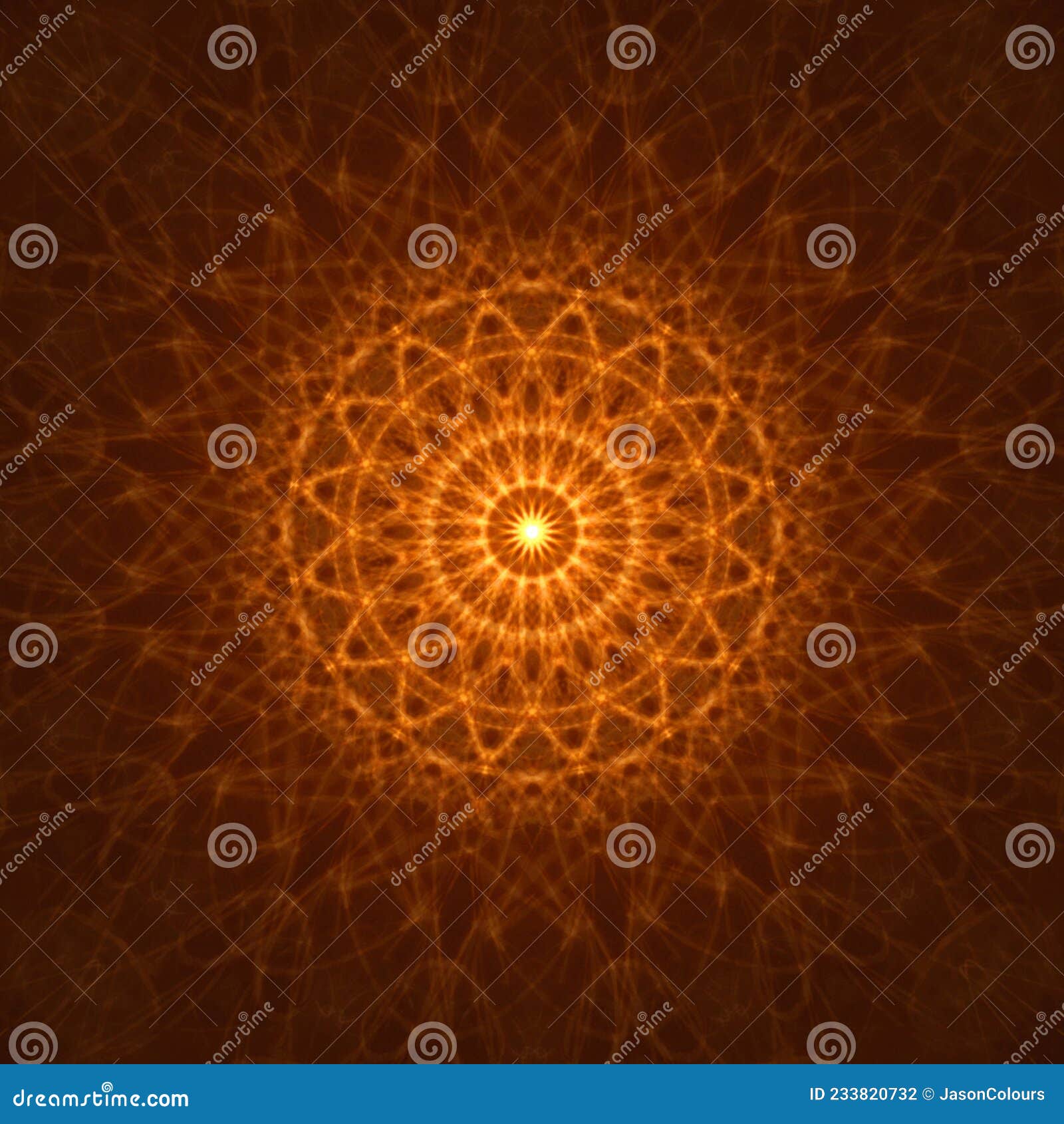 Mandala Therapy Pattern Healing Mind Heart Decorative Illustration ...