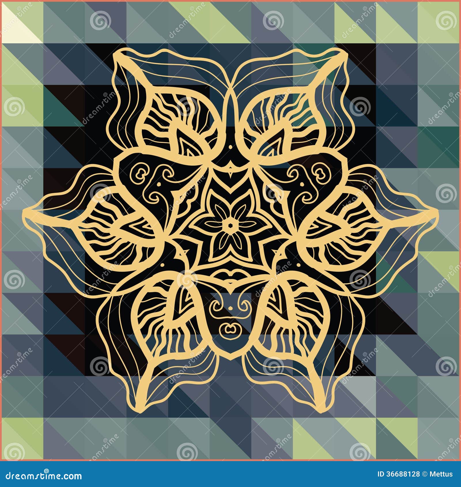 Triangle Geometric Mandala at Elijah Gannon blog