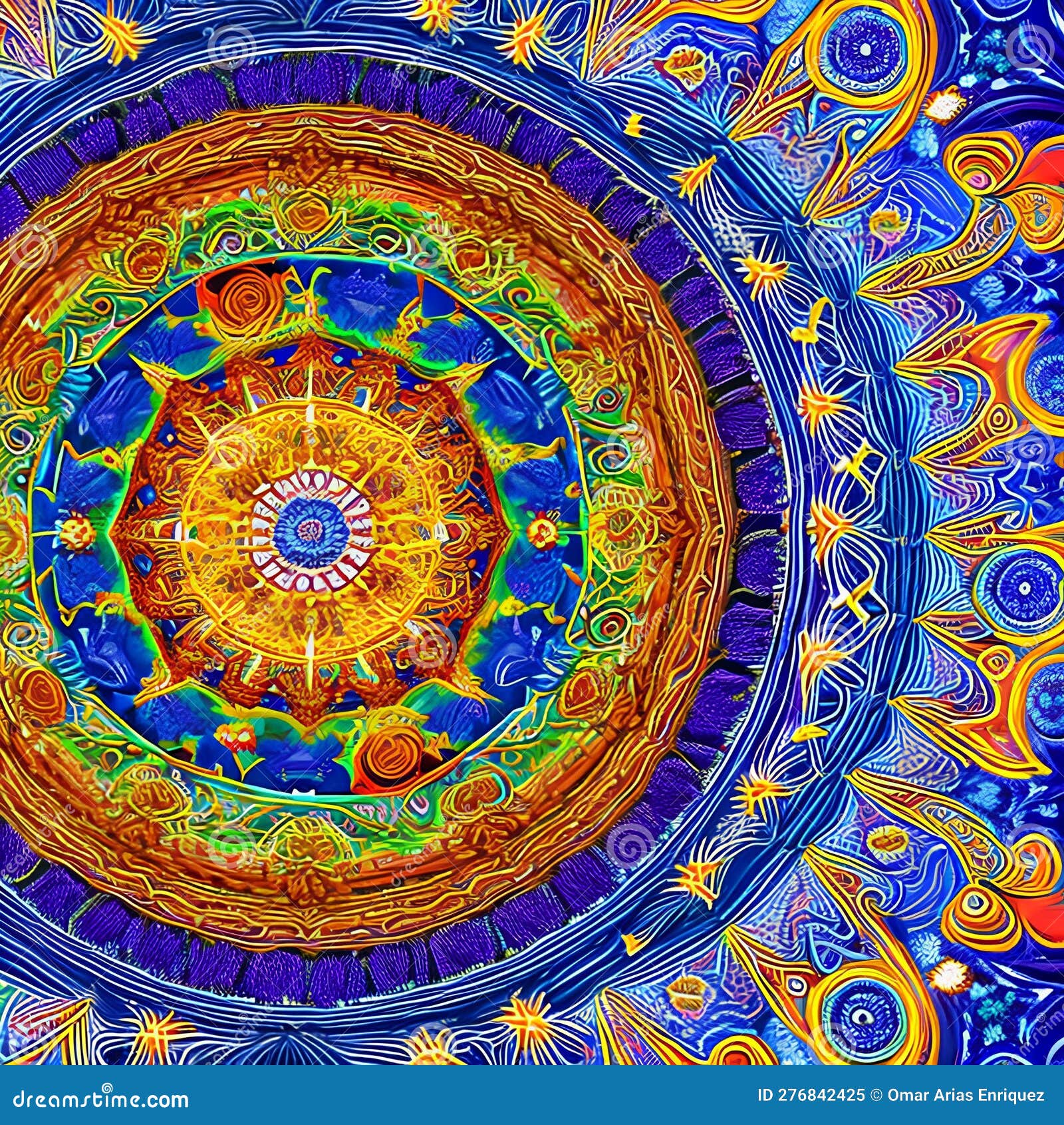 Mandala Universe: an Abstract Representation of the Universe, Created ...