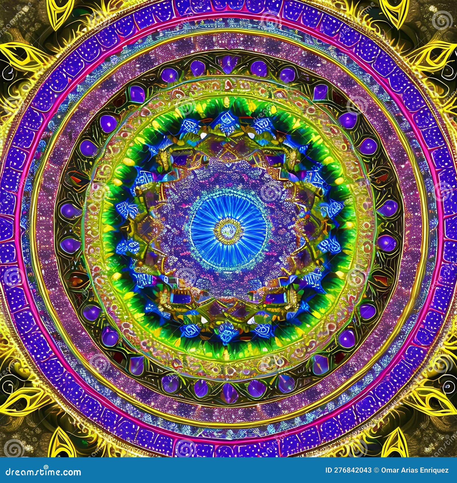 Mandala Universe: an Abstract Representation of the Universe, Created ...