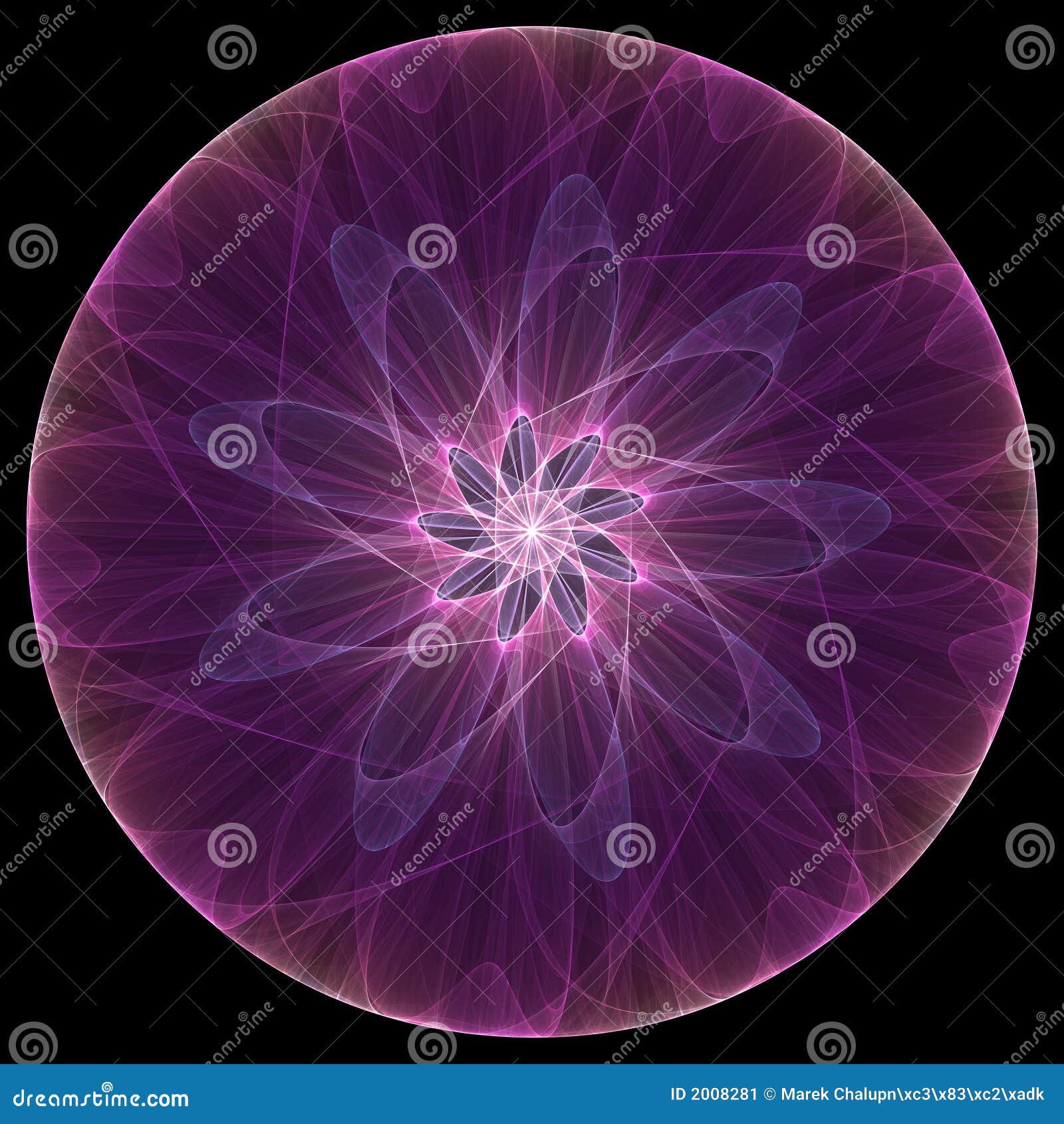 Mandala violeta stock de ilustración. Ilustración de calma - 2008281