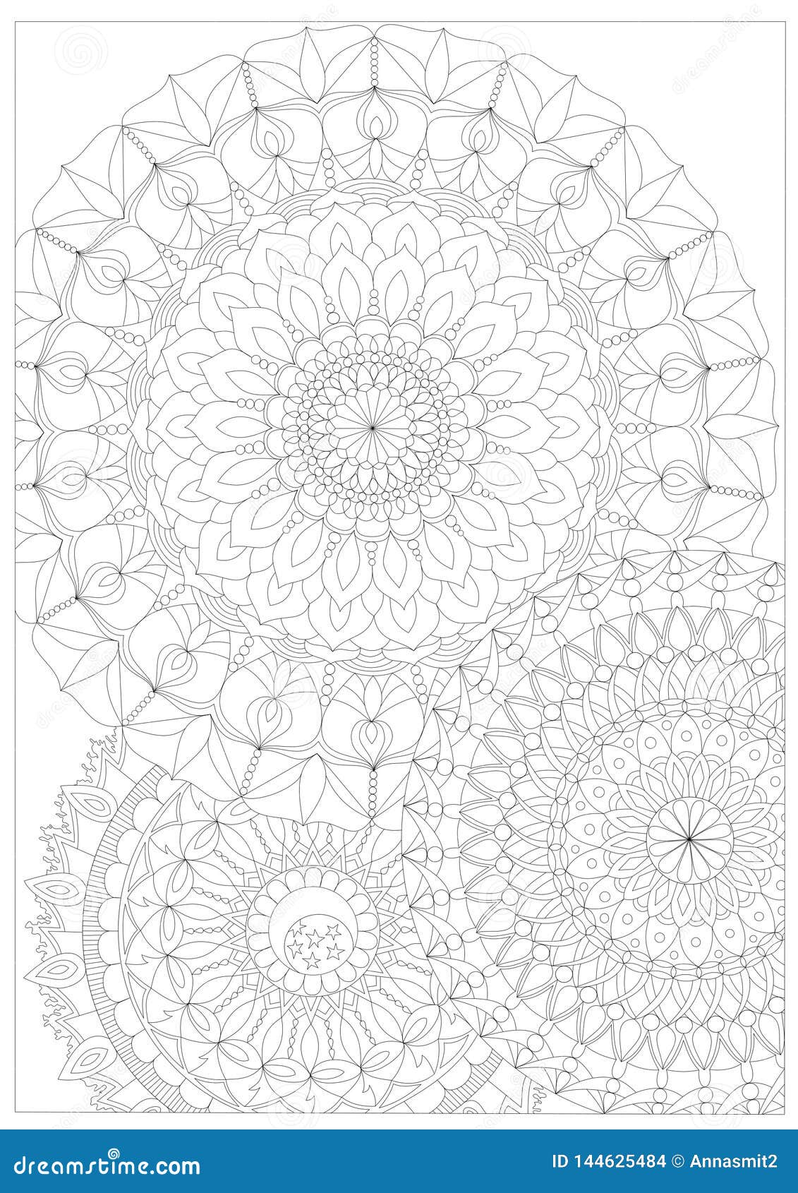 Mandalas2 stock photo. Illustration of relaxing, page - 144625484