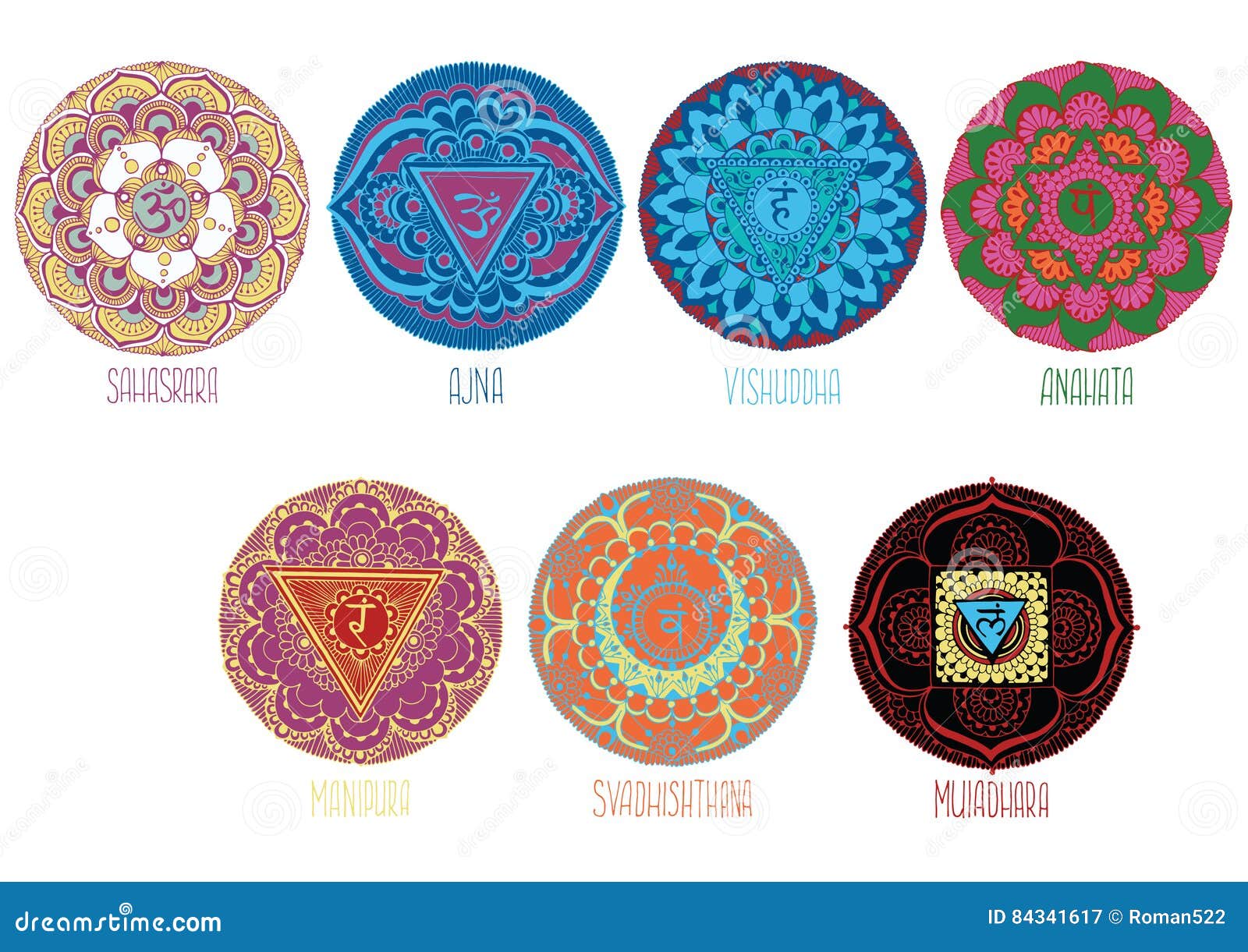 9 mandalas style mihendi stock vector. Illustration of disc - 84341617