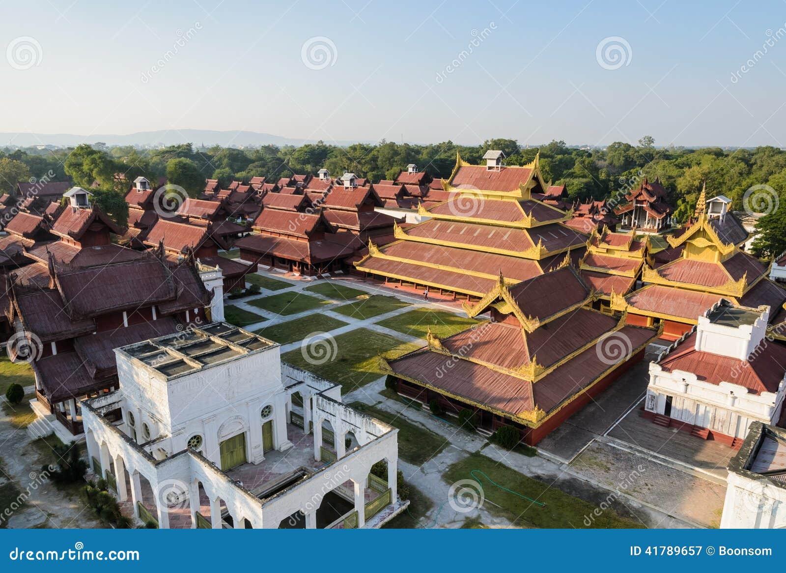 The Mandalay Royal Palace Of The Last Burmese Monarchy In Myanmar ...