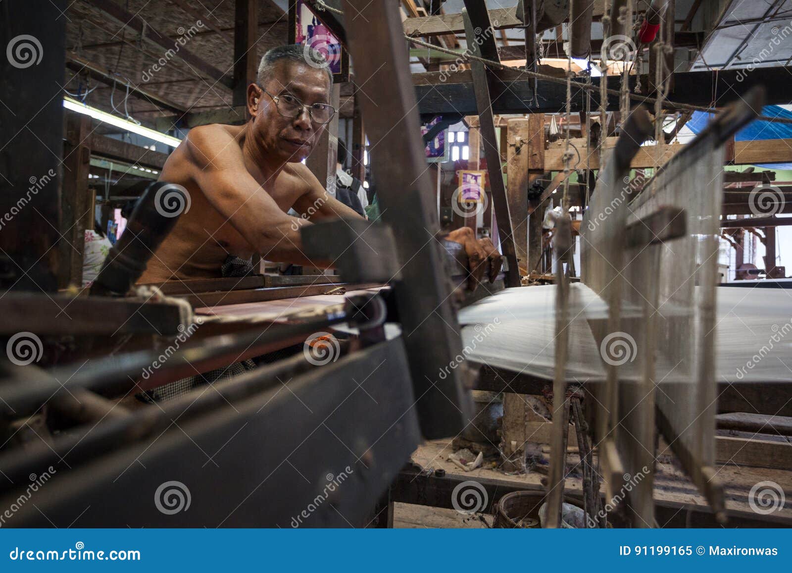 Typical Factory Workshop Inside, Production Wooden Molds And Steel ...