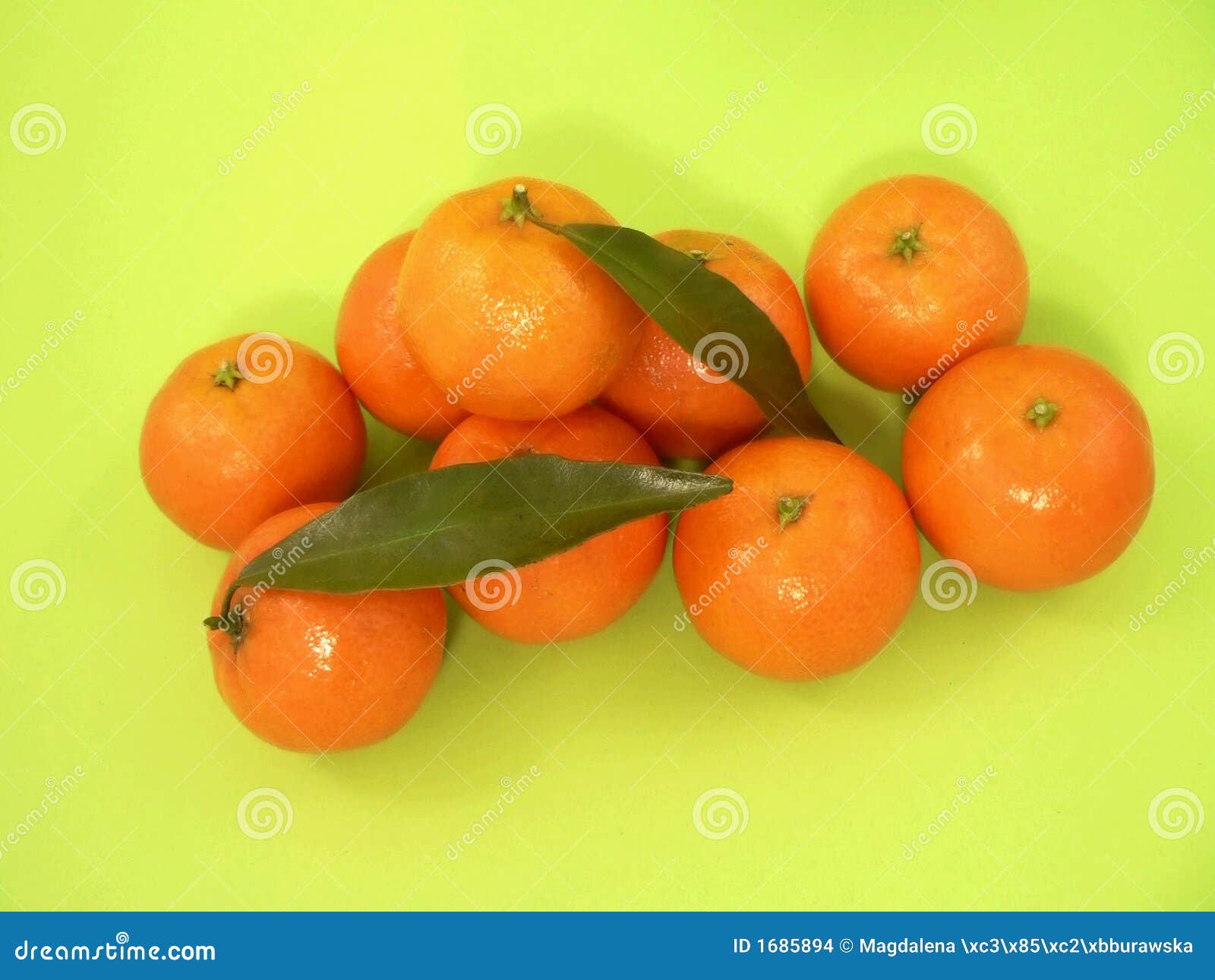 Mandarin stock photo. Image of breakfast, green, mandarin - 1685894
