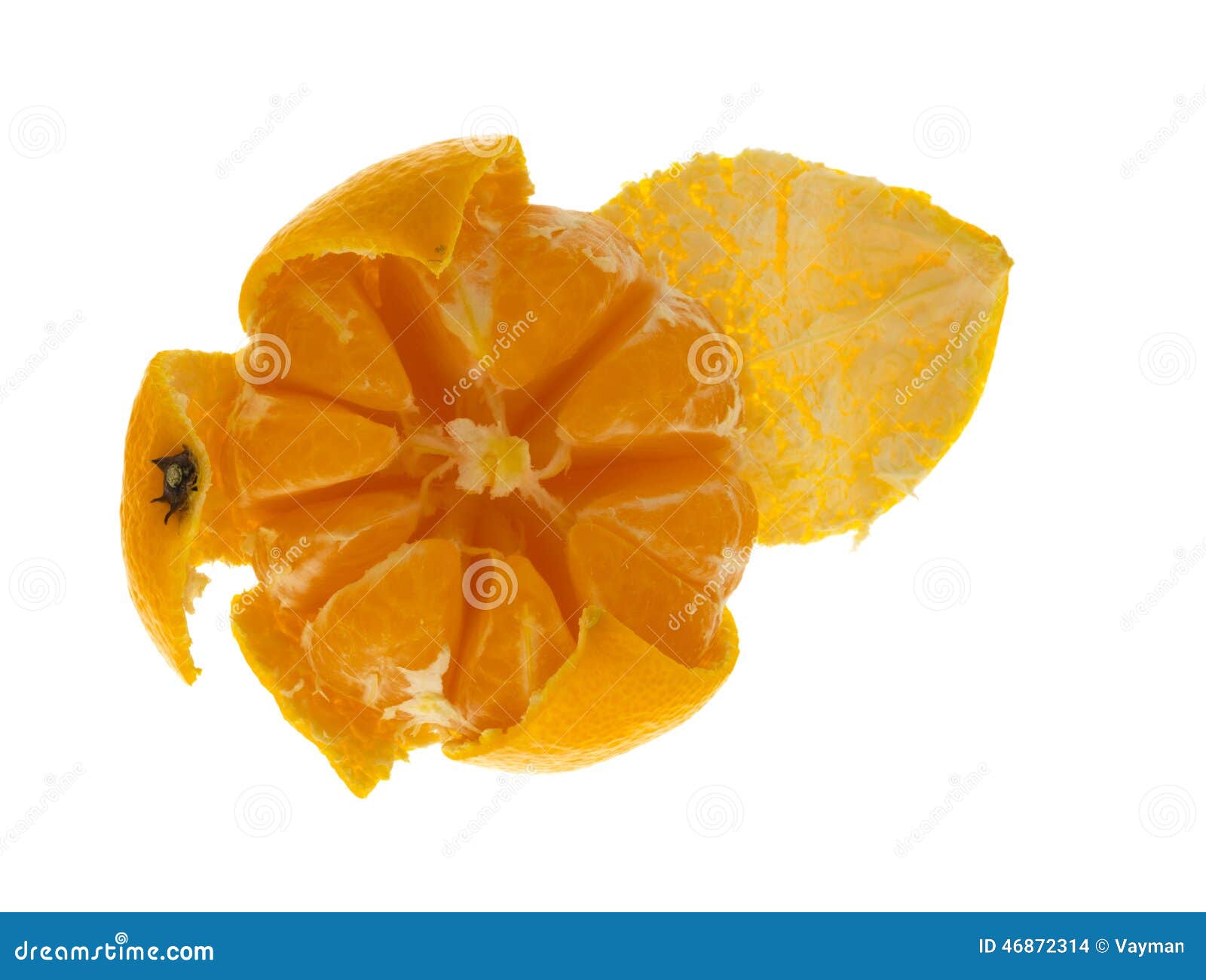 Mandarin indside stock photo. Image of ingredient, healthy - 46872314