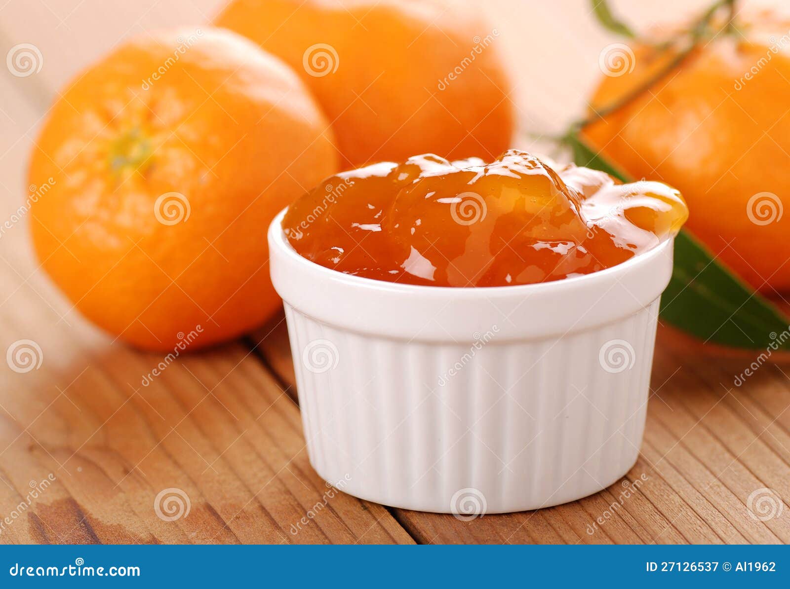 Mandarin jam stock afbeelding. Image of snack, eigengemaakt - 27126537