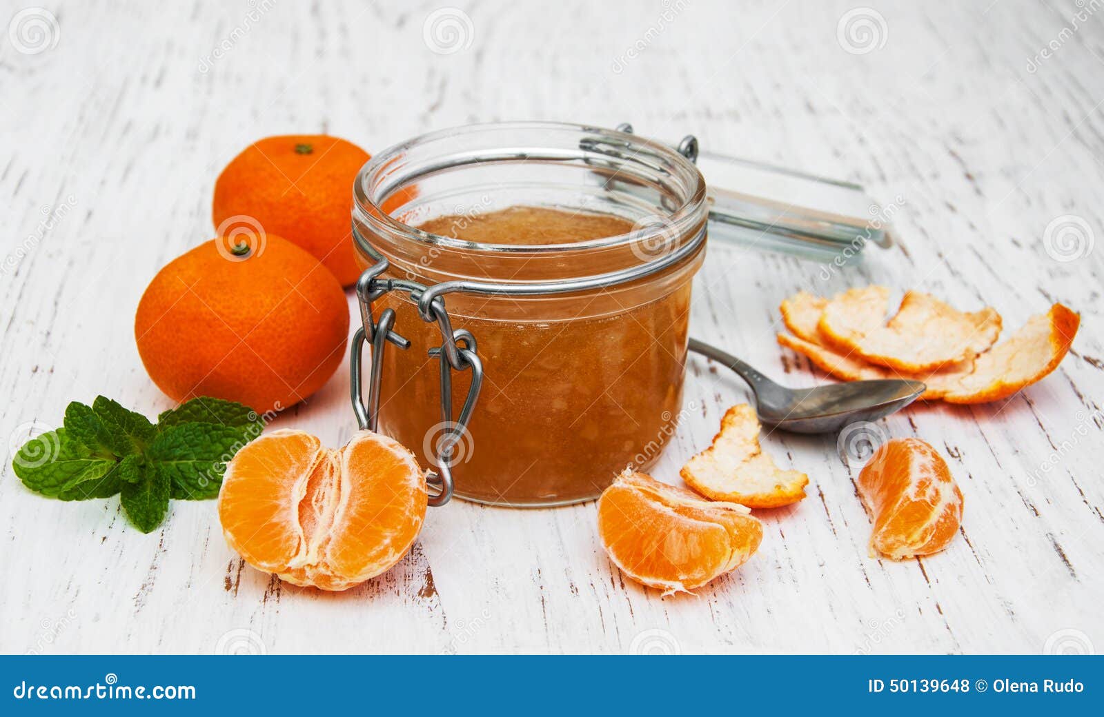 Mandarin jam stock photo. Image of cooking, organic, health - 50139648