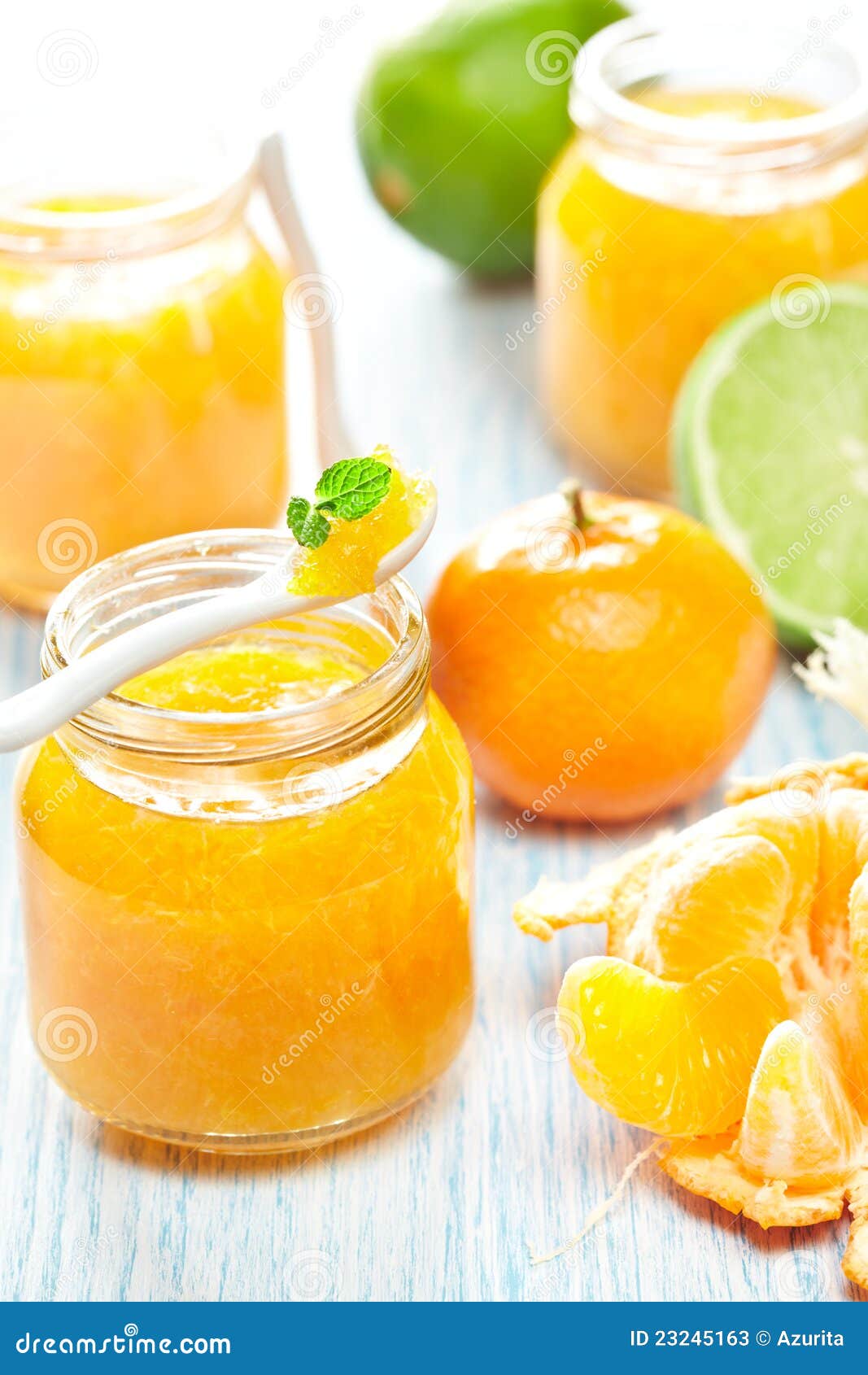 Mandarin and Lime Marmalade Stock Image - Image of delicious, fruity ...