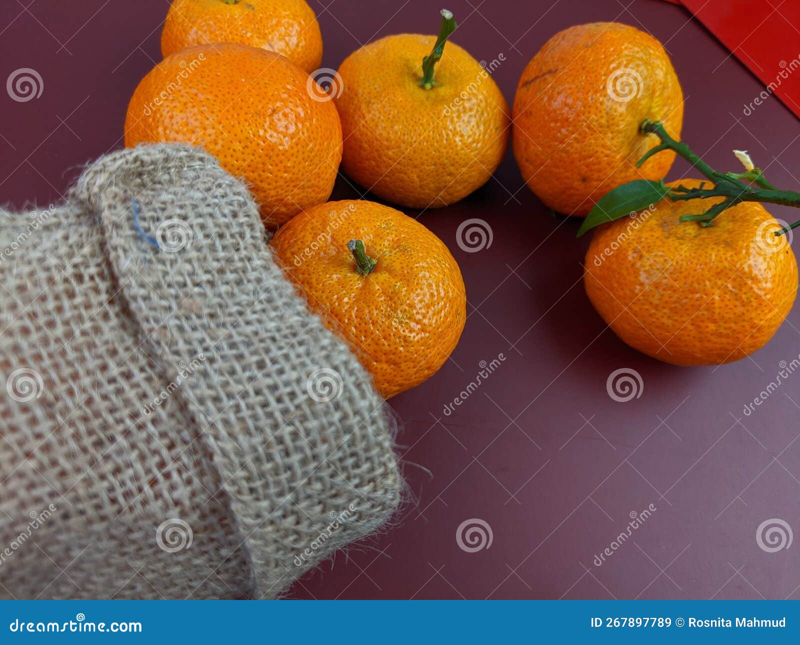Mandarin Orange for Chinese New Year Concept Stock Image - Image of ...