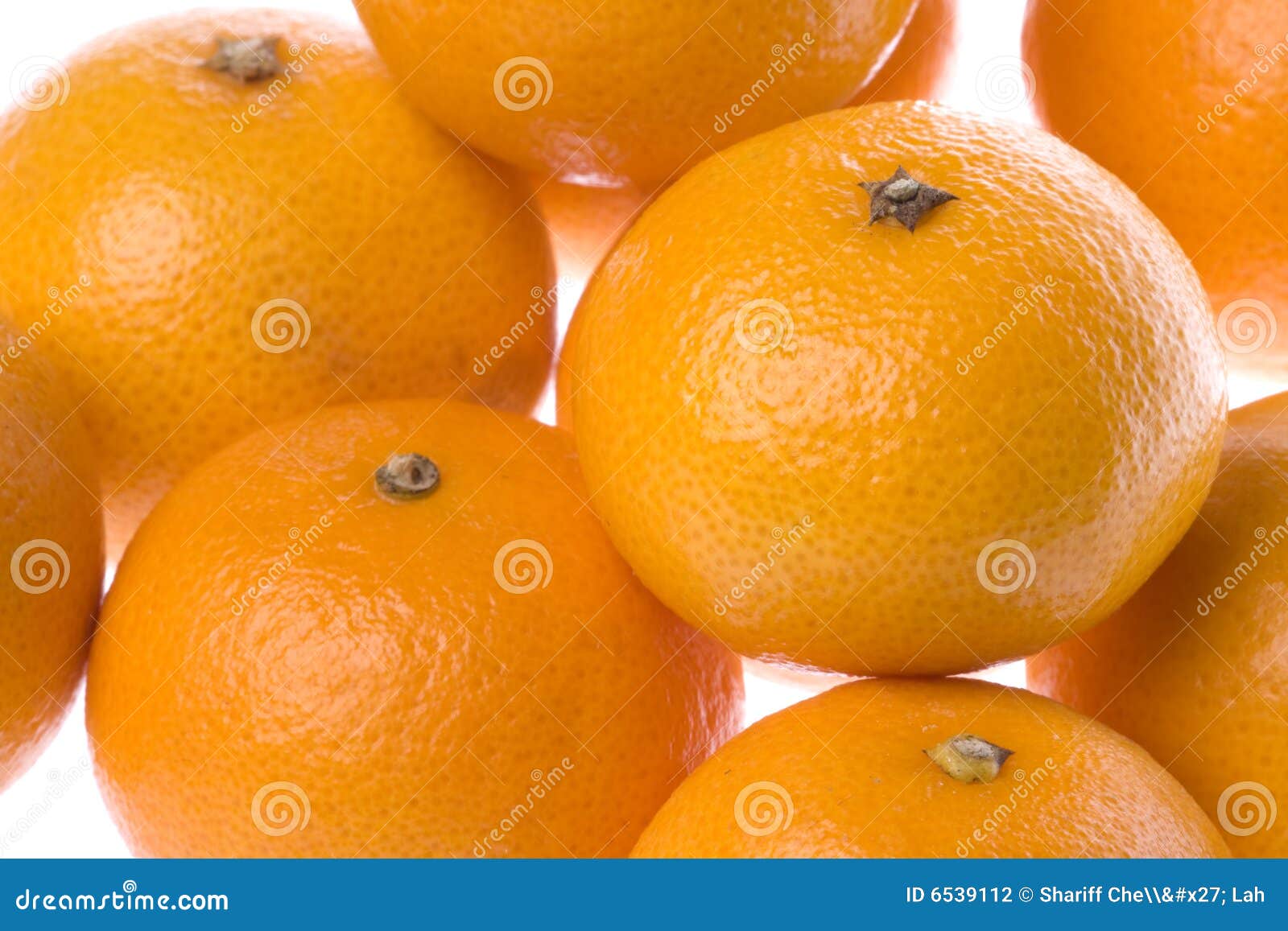 Mandarin Oranges Isolated stock photo. Image of mandarins - 6539112
