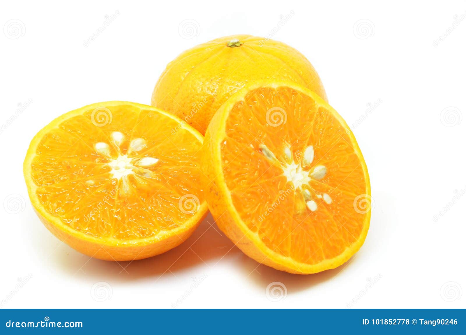 Mandarin Oranges with Segments Stock Photo - Image of nutrition ...