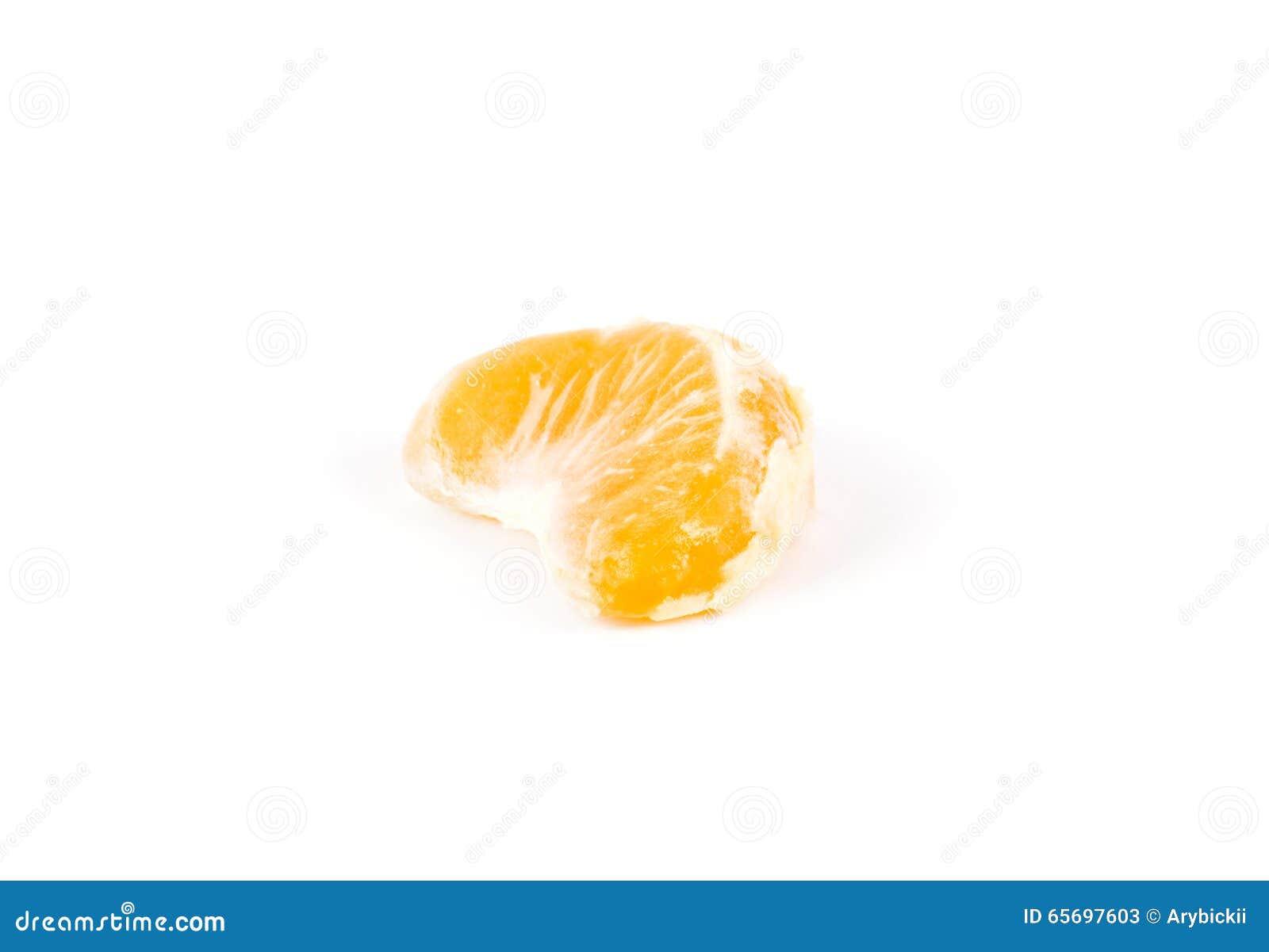 Mandarin Slice (heap) Isolated Stock Image - Image of eating, citrus ...