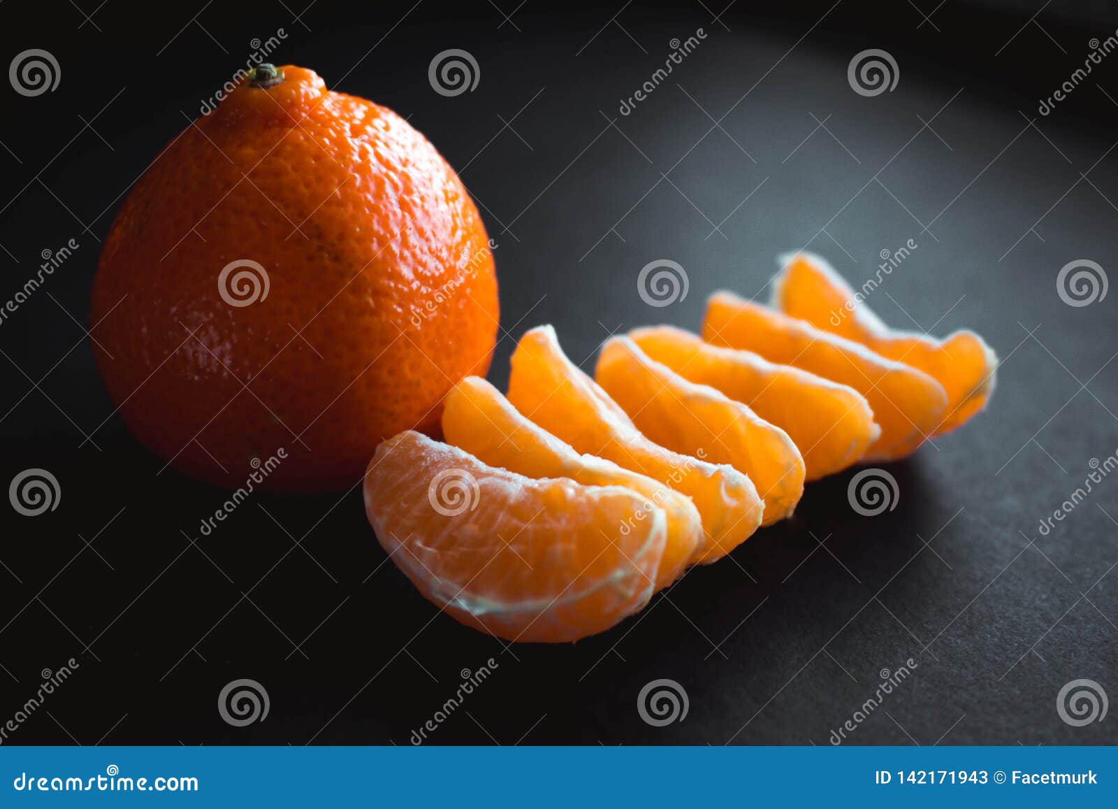 Mandarin Or Tangerin With Green Leaves Royalty-Free Stock Image ...