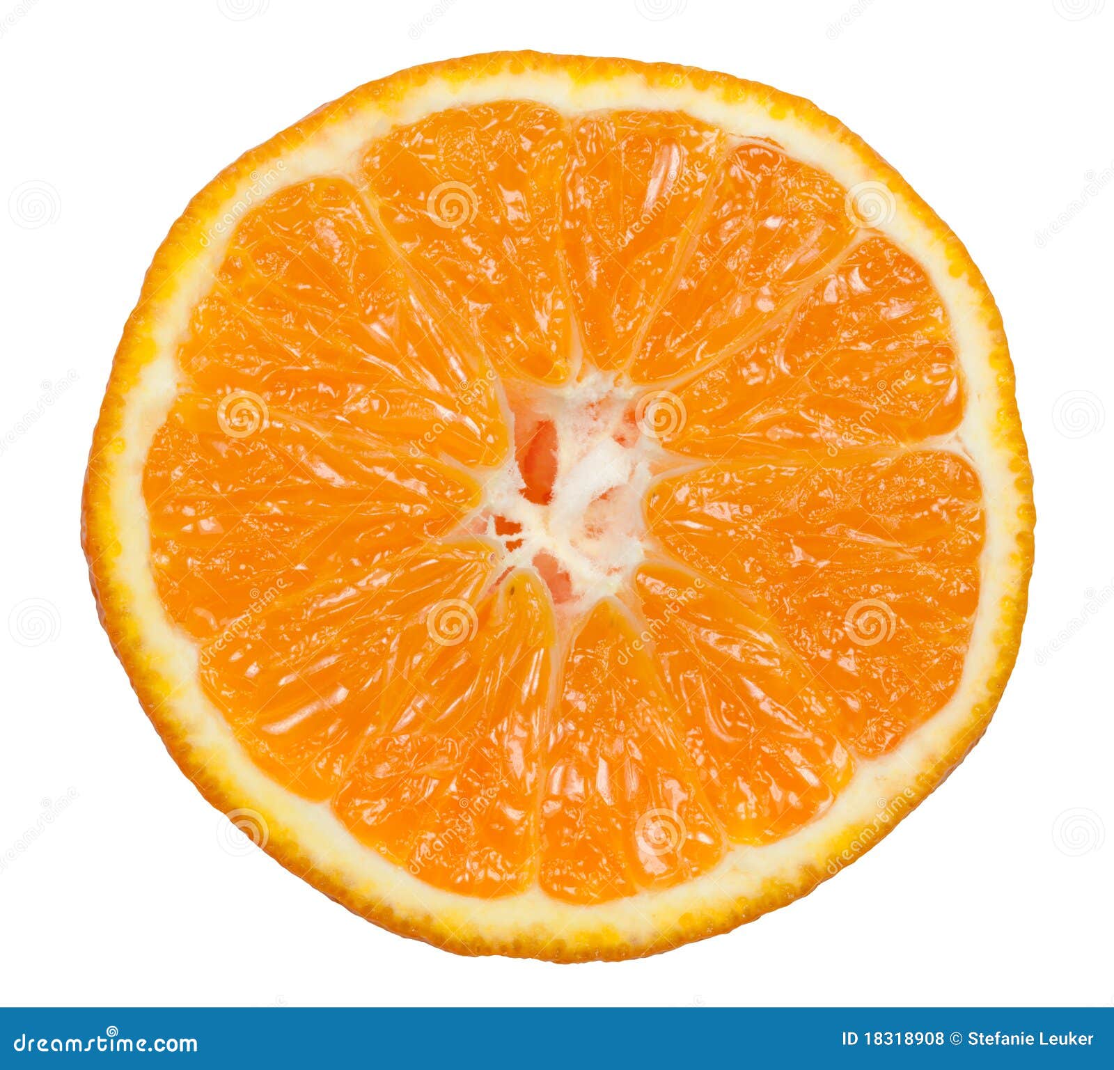 Mandarine photo stock. Image du juteux, demi, sain, fruits - 18318908